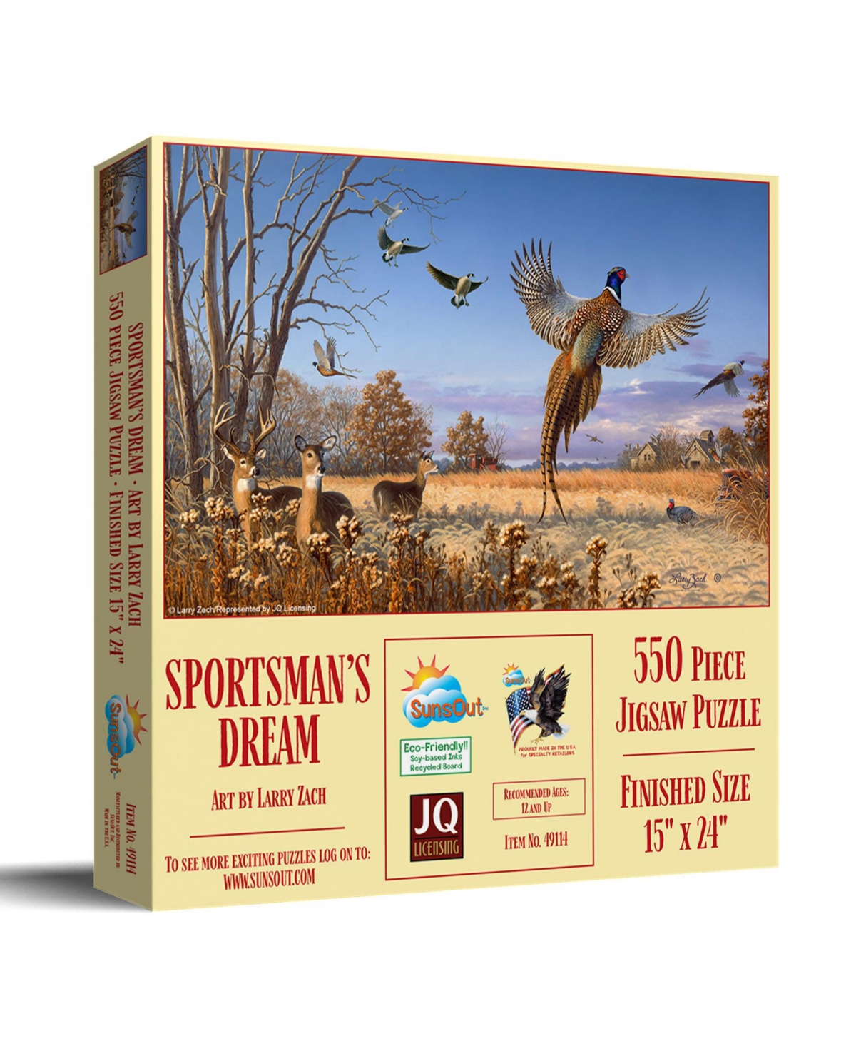 Click here for SunsOut Sportsmans Dream 550-piece Jigsaw Puzzle f... prices