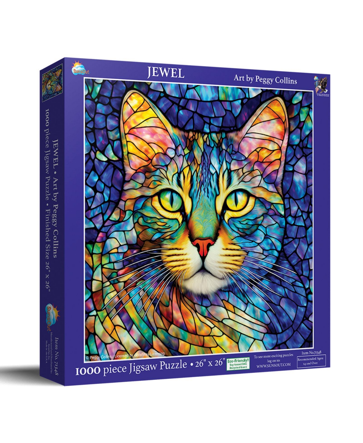 Click here for SunsOut Jewel 1000 piece Jigsaw Puzzle for Adults prices