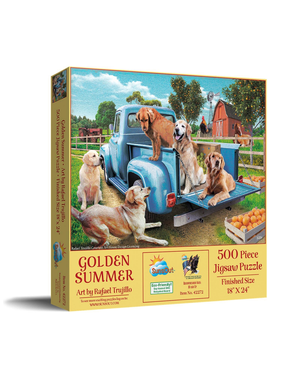 Click here for SunsOut Golden Summer 500 piece Jigsaw Puzzle for... prices