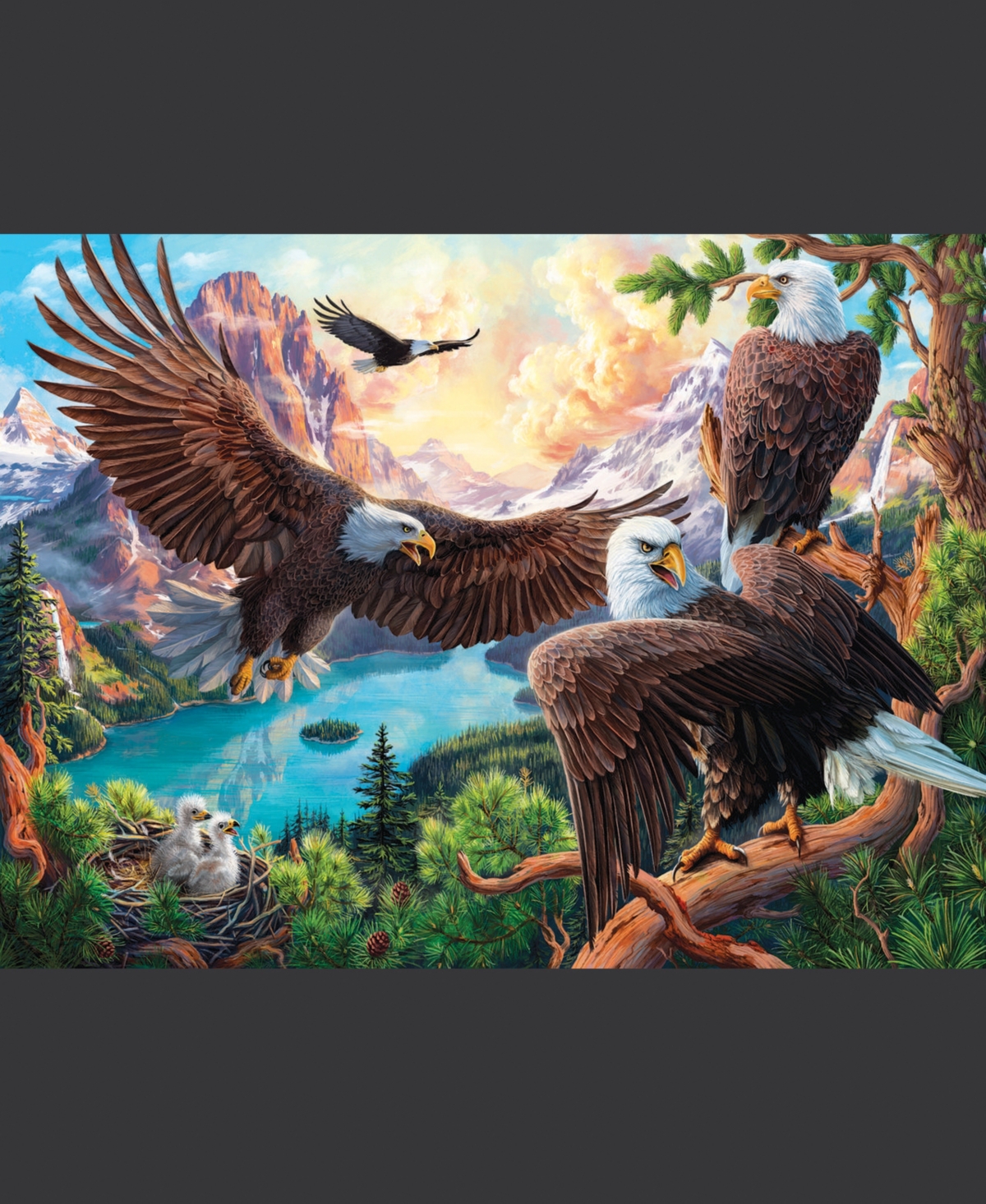 Click here for SunsOut Eagle Dance 1000 piece Jigsaw Puzzle for A... prices