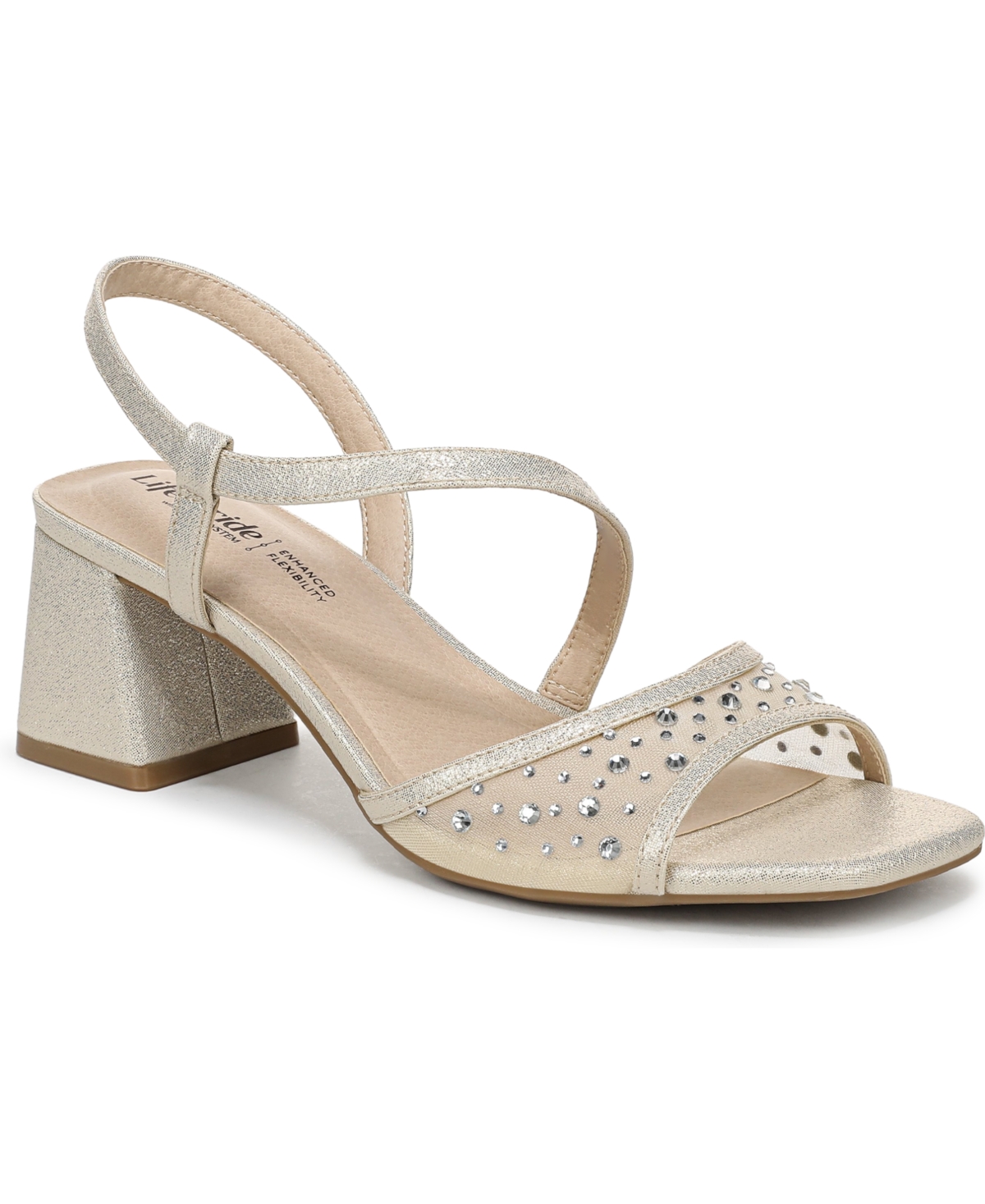 Click here for LifeStride Womens Cheyenne Slingback Sandals - Pla... prices