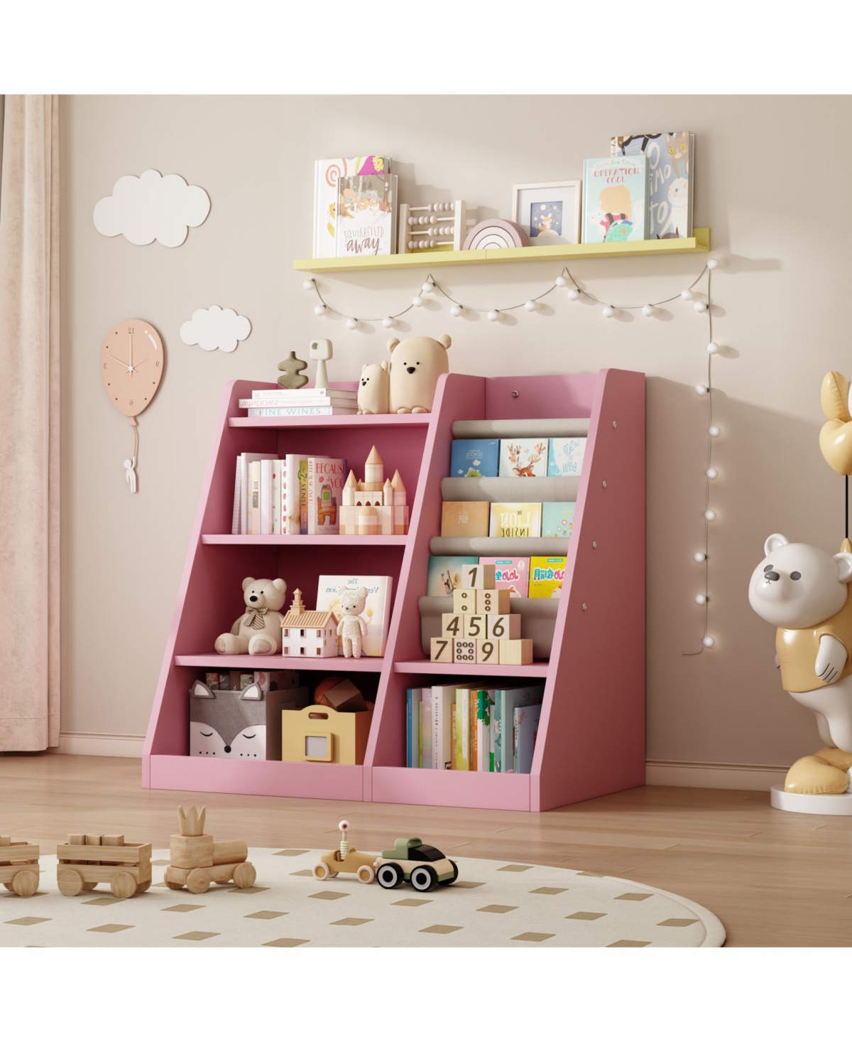 Click here for Streamdale Furniture Wooden Toy Organizer with Adj... prices