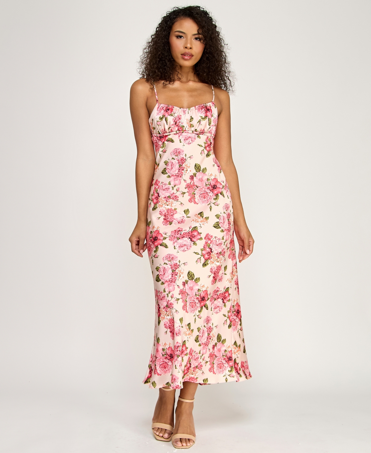 Click here for Alex & Sophia Juniors Back Zipper Spaghetti Strap... prices