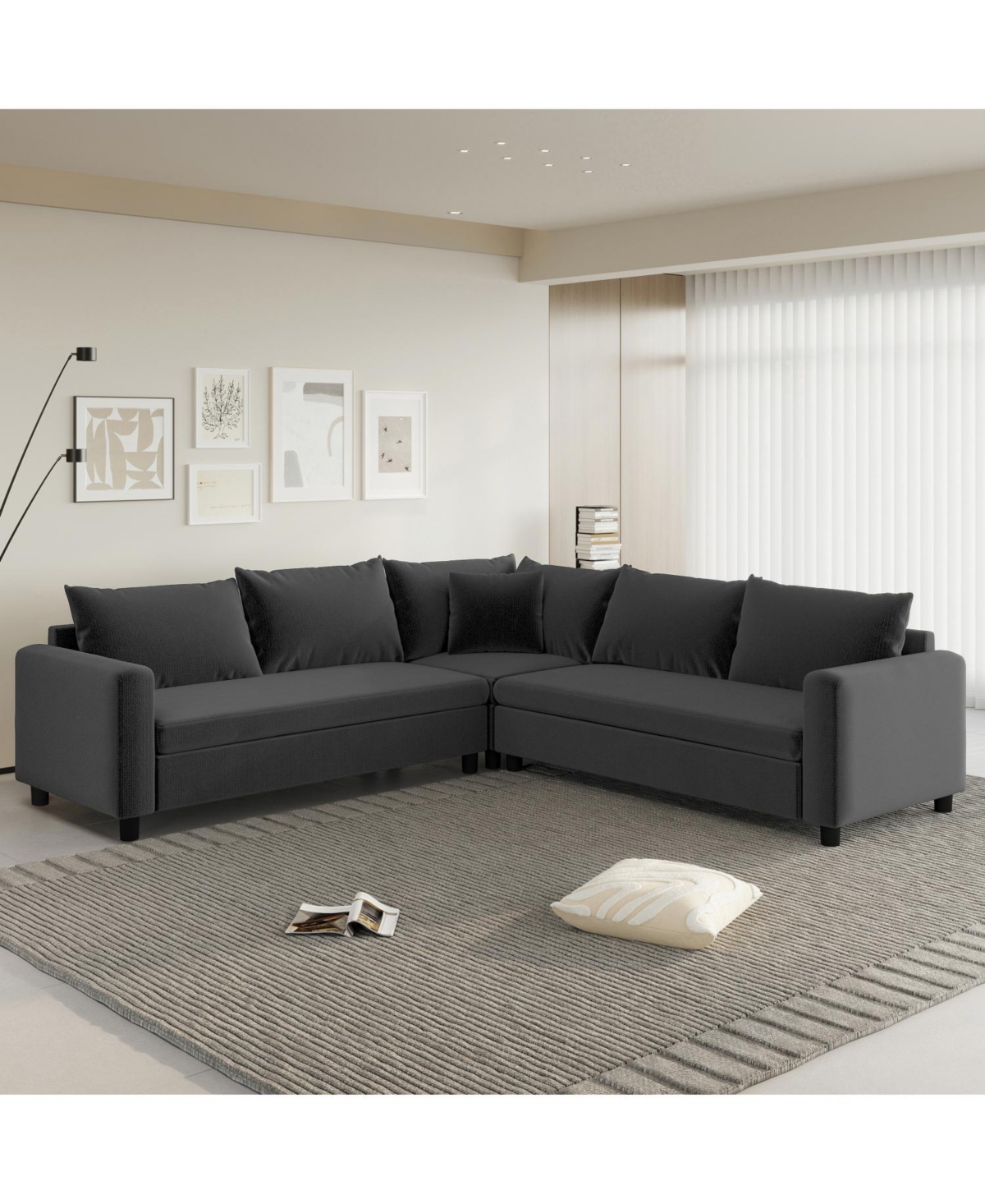 Click here for Streamdale Furniture Modern Modular Sectional Sofa... prices