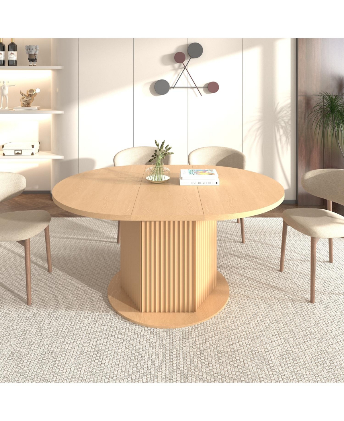 Click here for Streamdale Furniture Round Dining Table  Bump Text... prices