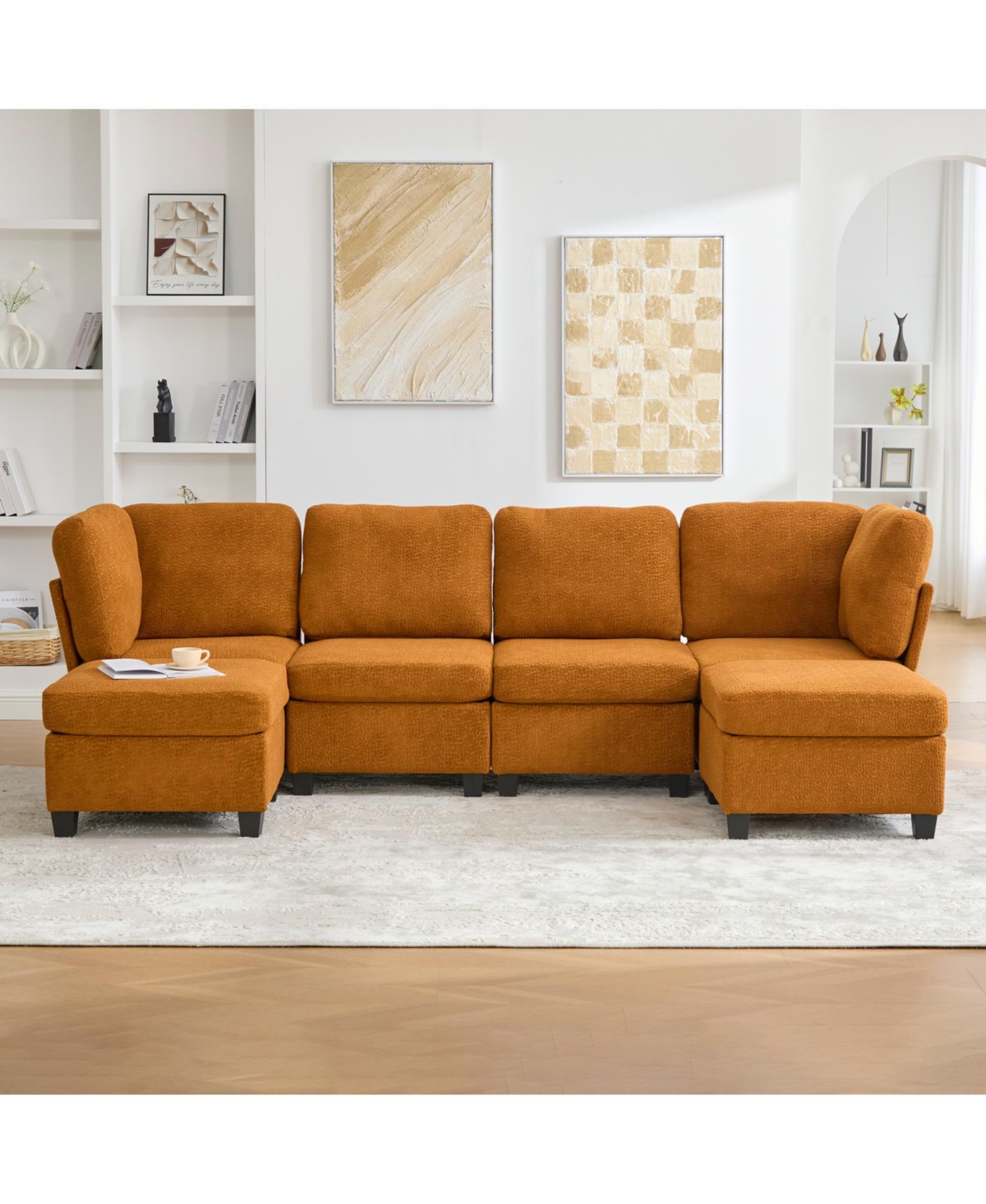 Click here for Streamdale Furniture Modular Sectional Sofa- Conve... prices