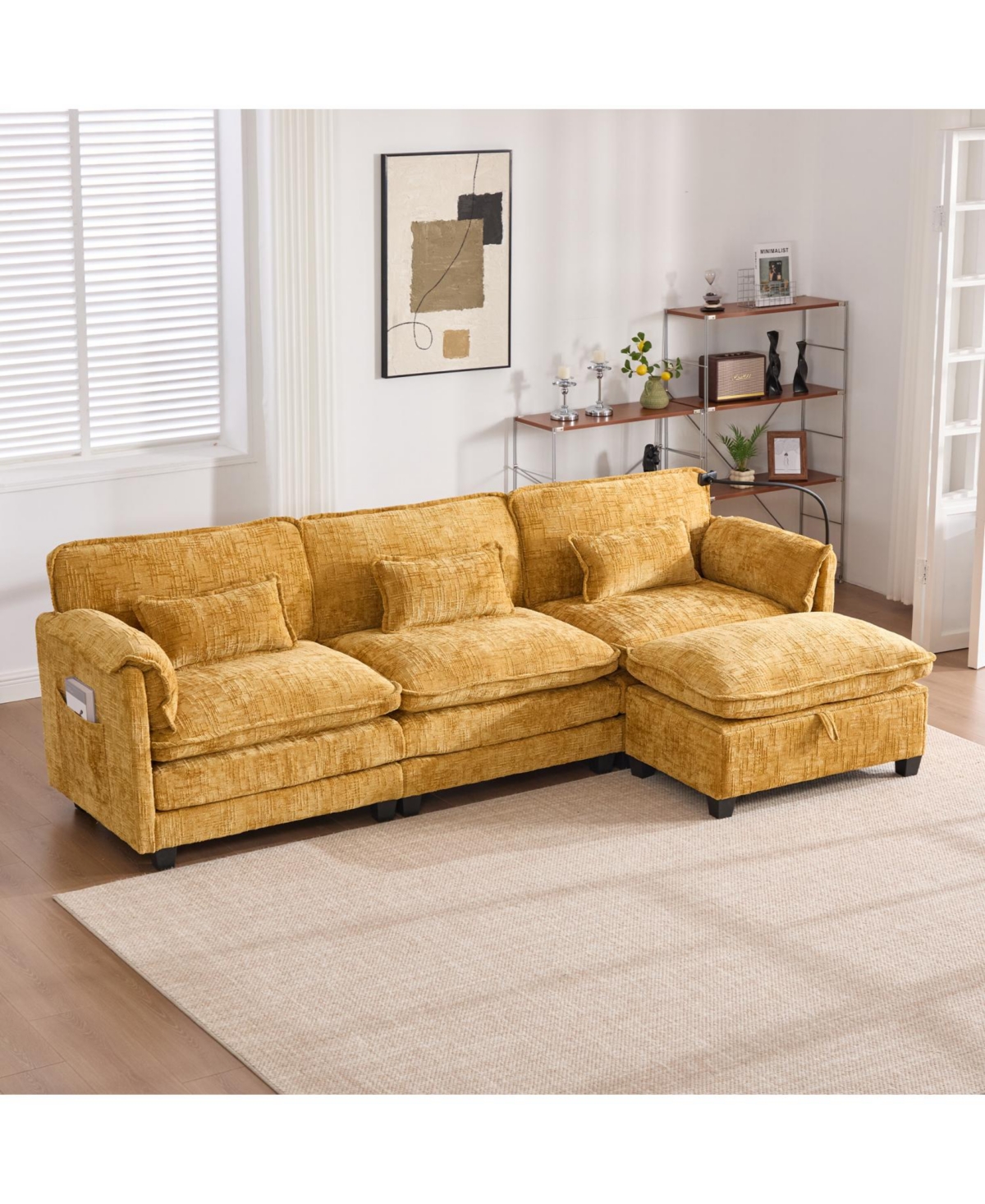 Click here for Streamdale Furniture Oversized Sectional Sofa Clou... prices