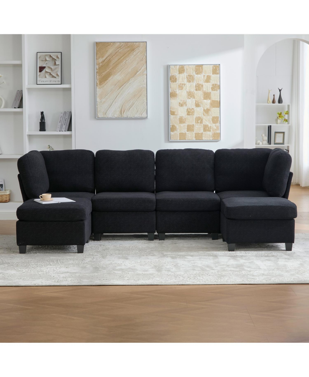 Click here for Streamdale Modular Sectional Sofa- Convertible 6-S... prices