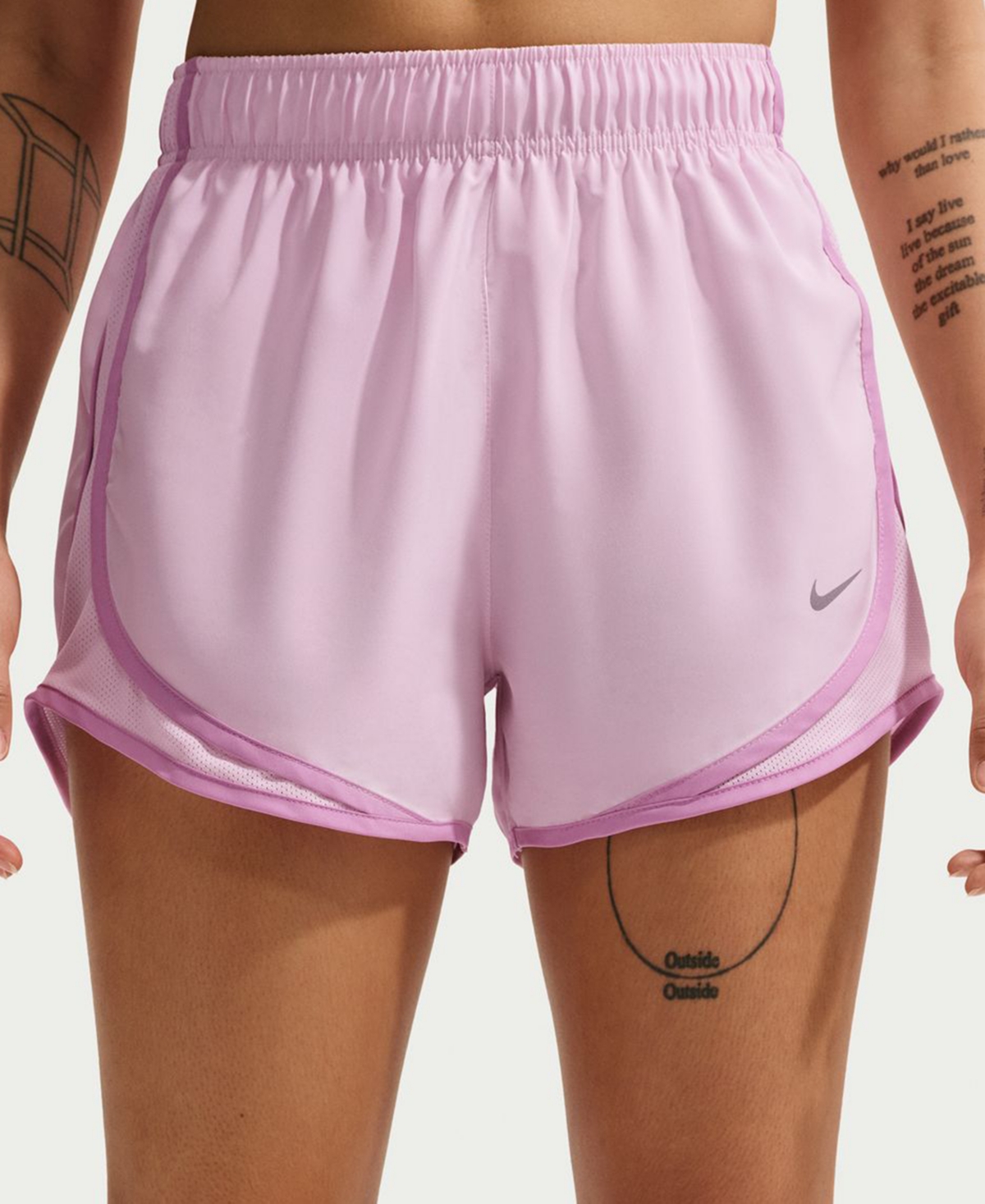 Click here for Nike Womens Tempo Dri-fit Mid Rise Running Shorts... prices