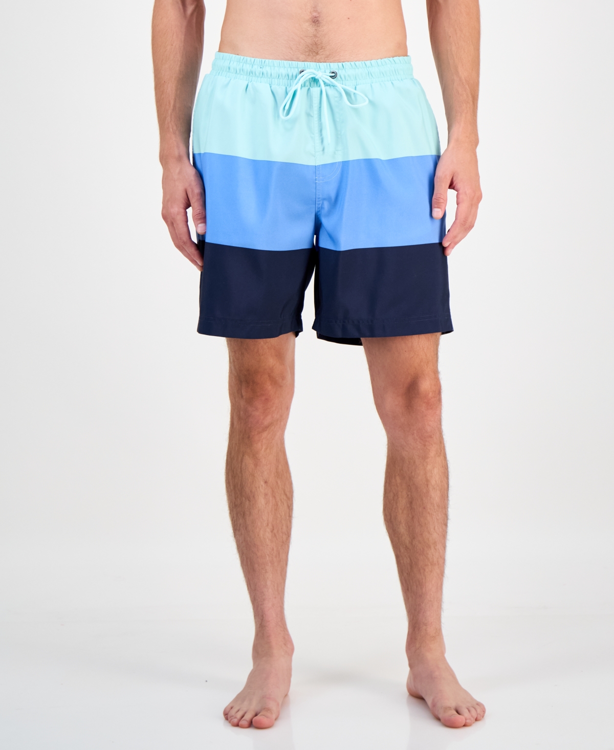 Click here for Club Room Mens Colorblocked 7 Swim Trunks  Created... prices