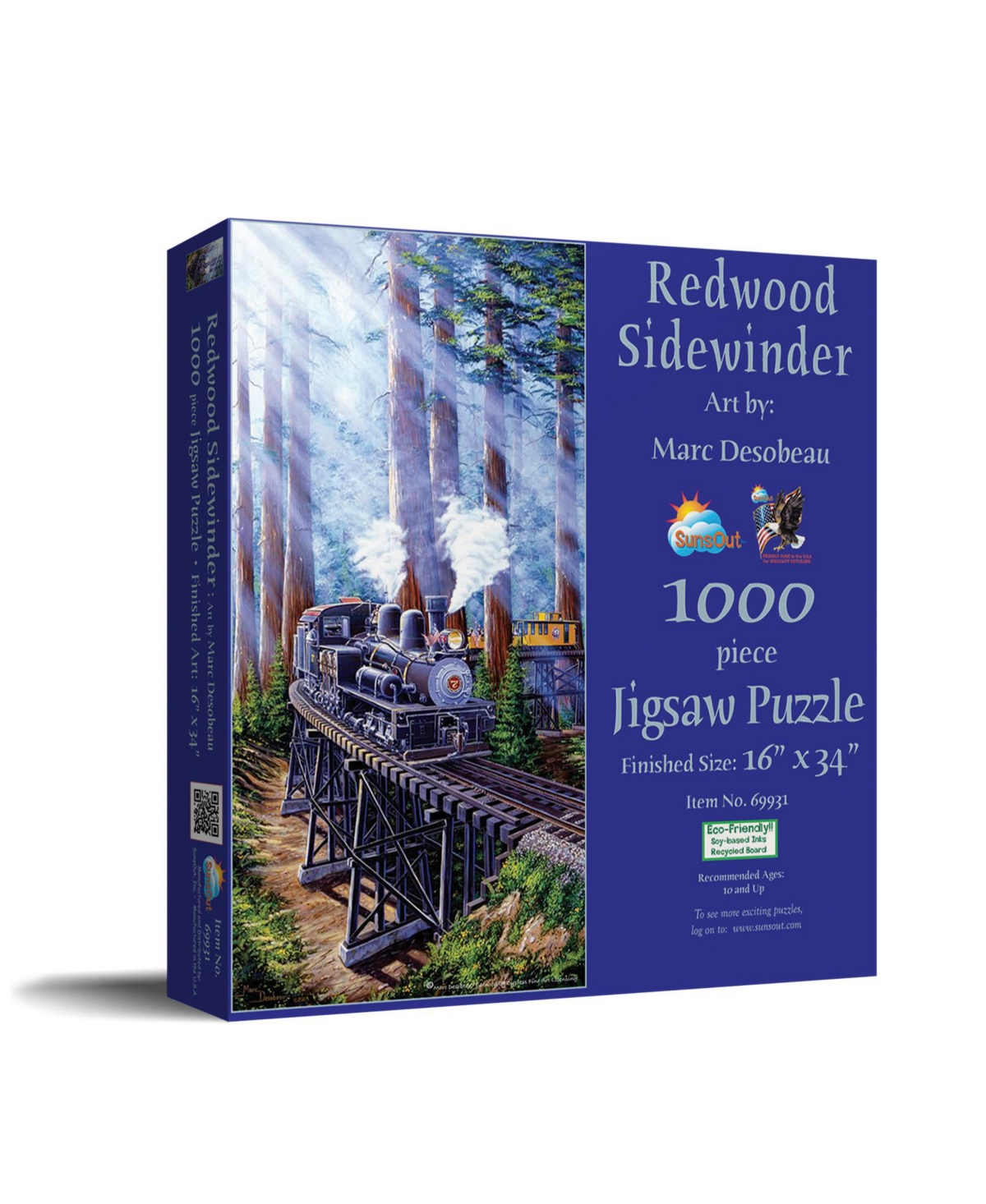 Click here for SunsOut Redwood Sidewinder 1000 piece Jigsaw Puzzl... prices