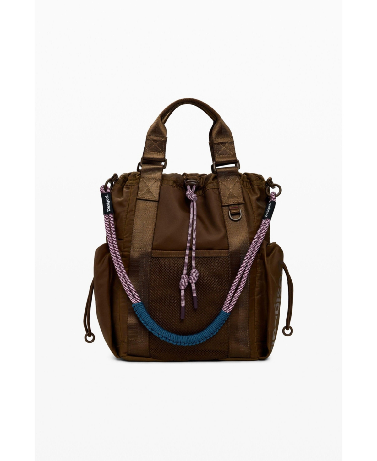 Click here for Desigual Womens Medium multi-position backpack - B... prices