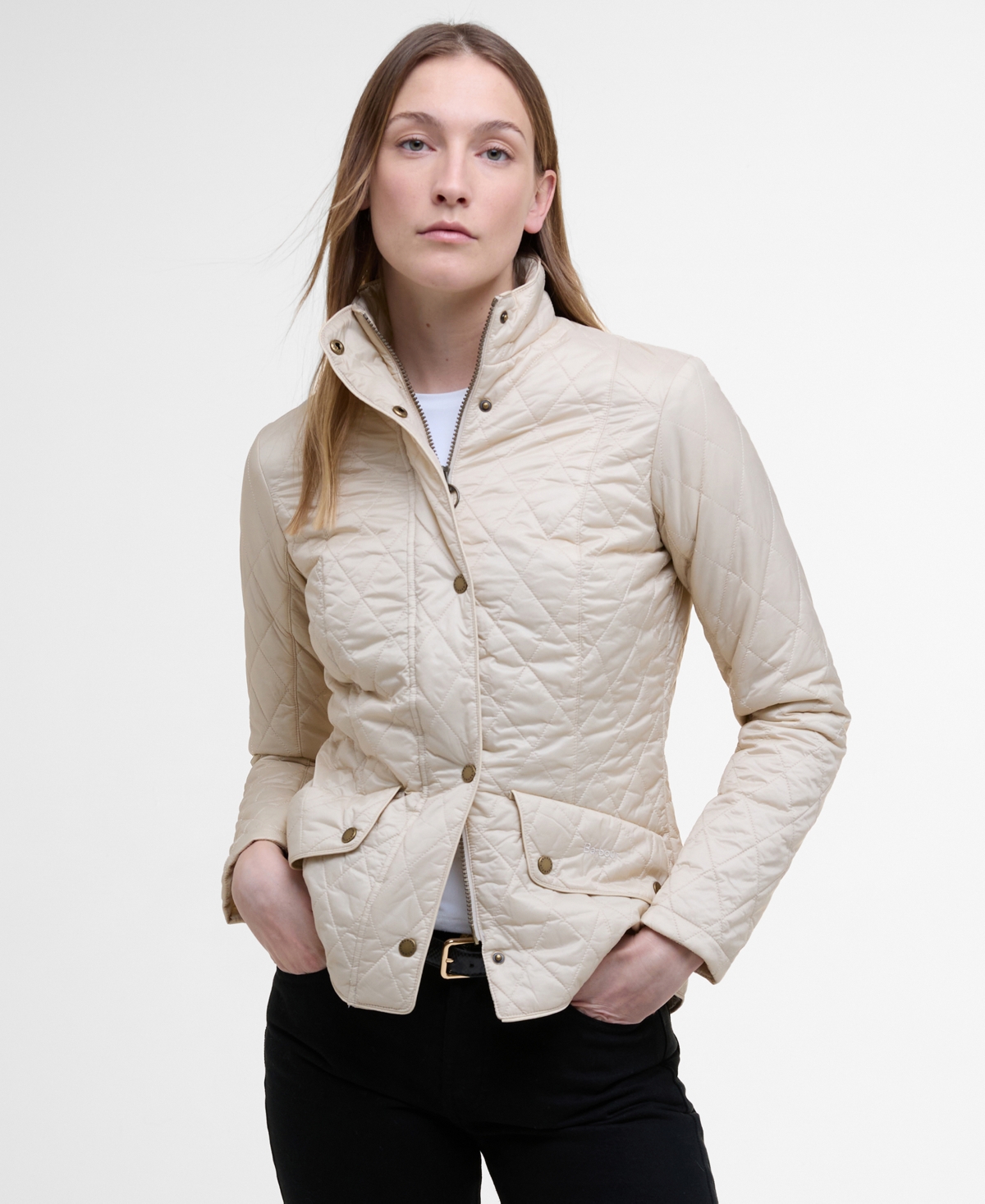 Click here for Barbour Womens Flyweight Cavalry Quilted Jacket -... prices