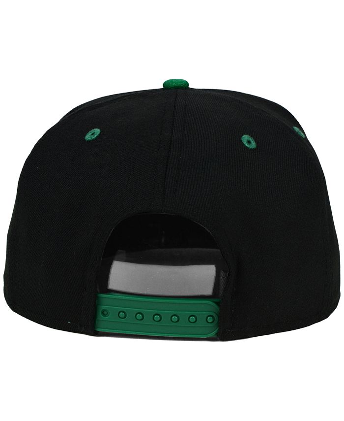 New Era Dallas Stars Black White Team Color 9FIFTY Snapback Cap - Macy's
