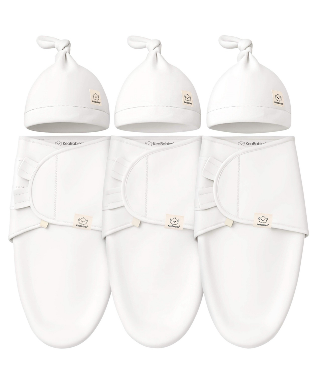 Click here for 3pk Organic Swaddle Sleep Sacks with Knot Hats  Ne... prices