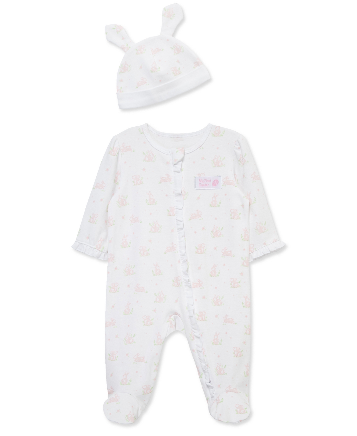 Click here for Little Me Baby Girls My 1st Easter Round Neck Foot... prices