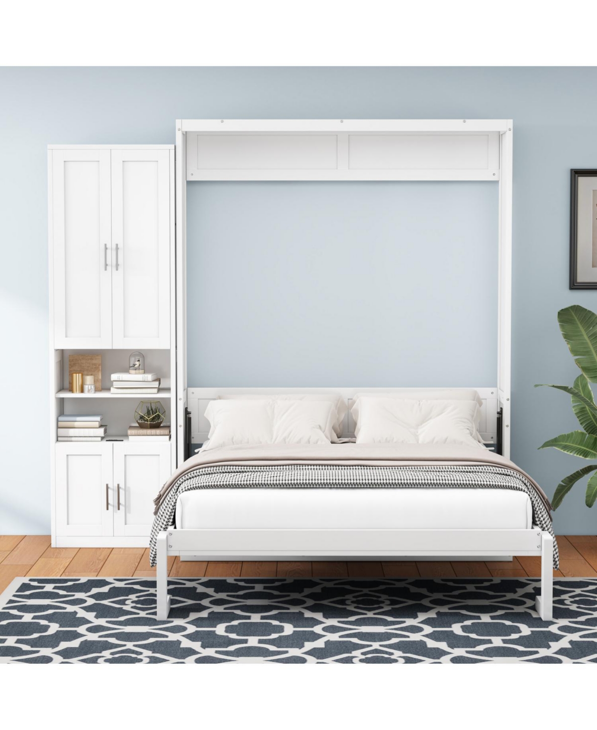 Click here for Streamdale Furniture Murphy Bed with Cabinet Stora... prices
