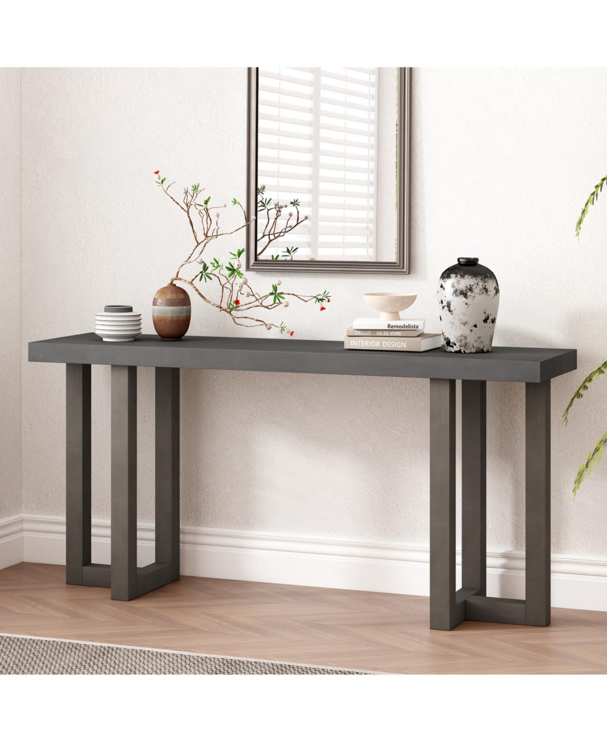 Click here for Streamdale Furniture Geometric Console Table - Pin... prices