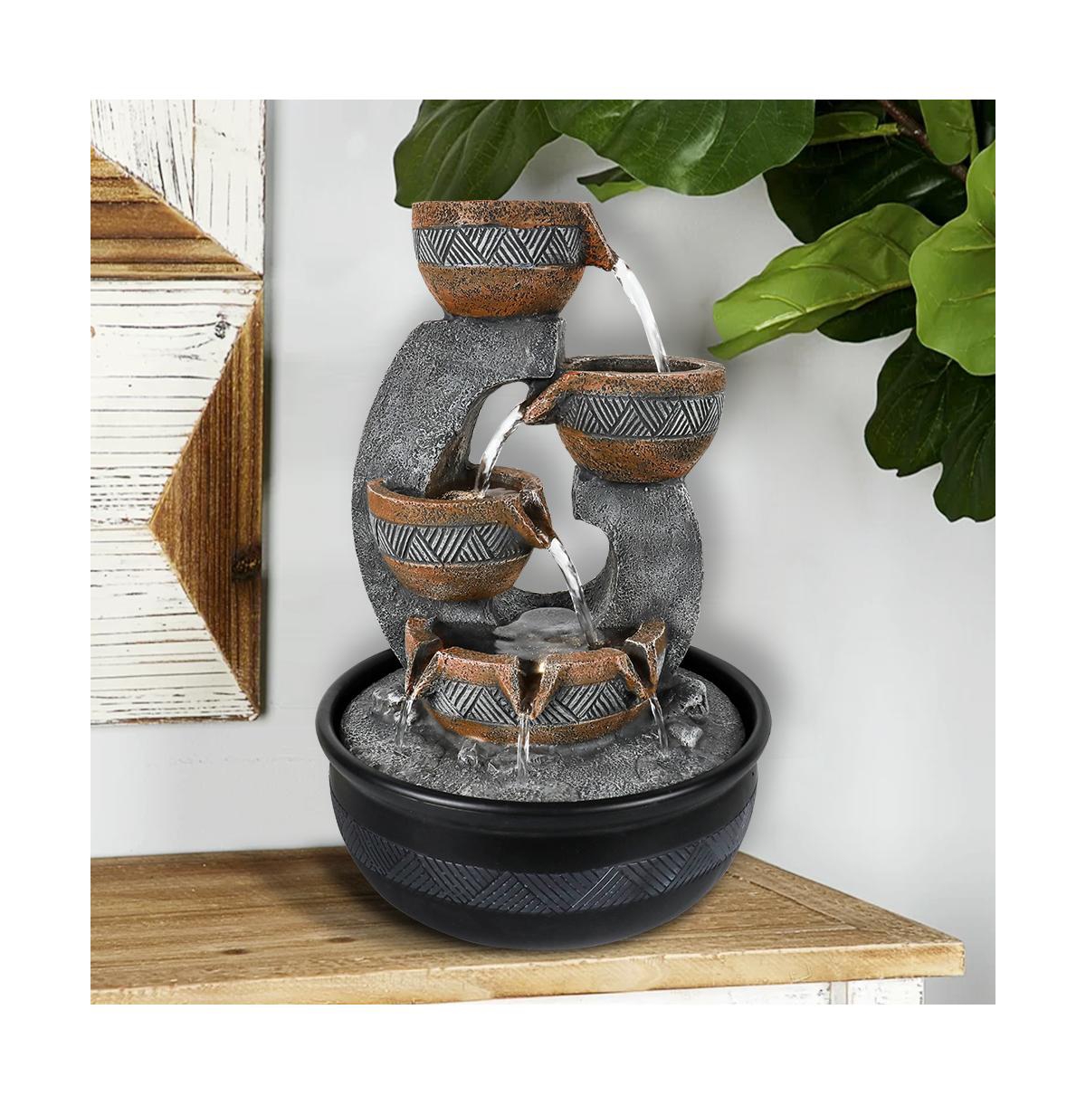 Click here for SunJet 15.7” Tabletop Water Fountain with L... prices