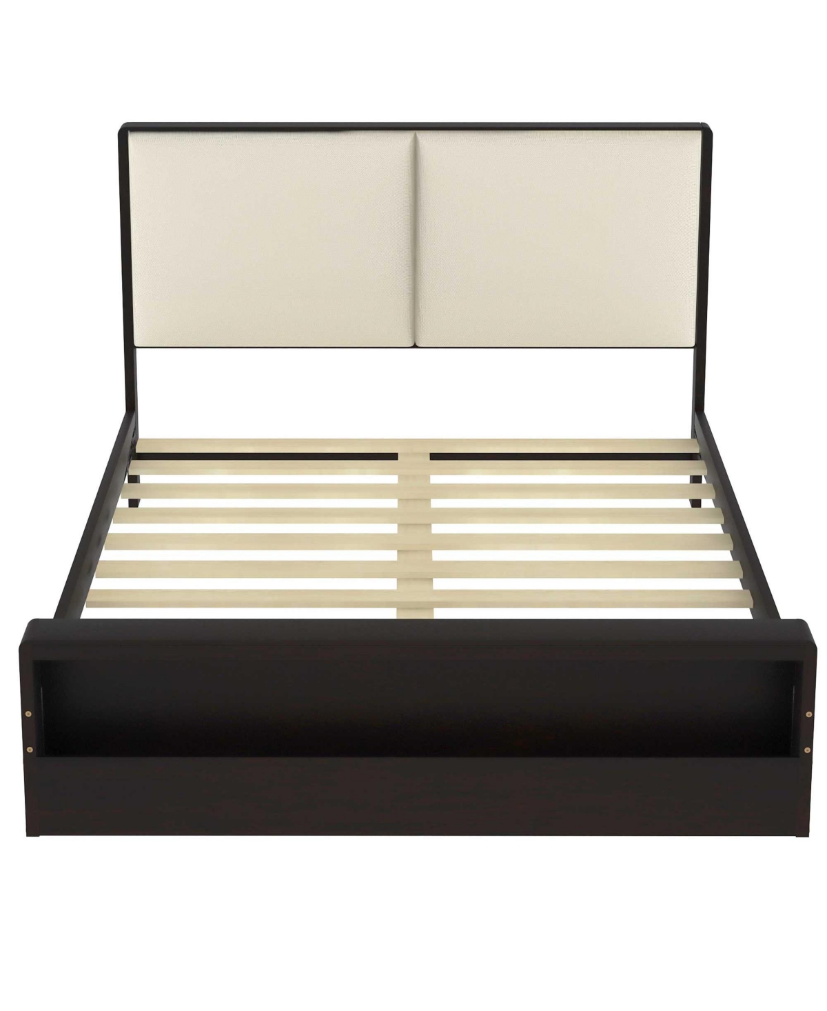 Click here for Boyel Living Queen Platform Bed w/ Upholstered Hea... prices