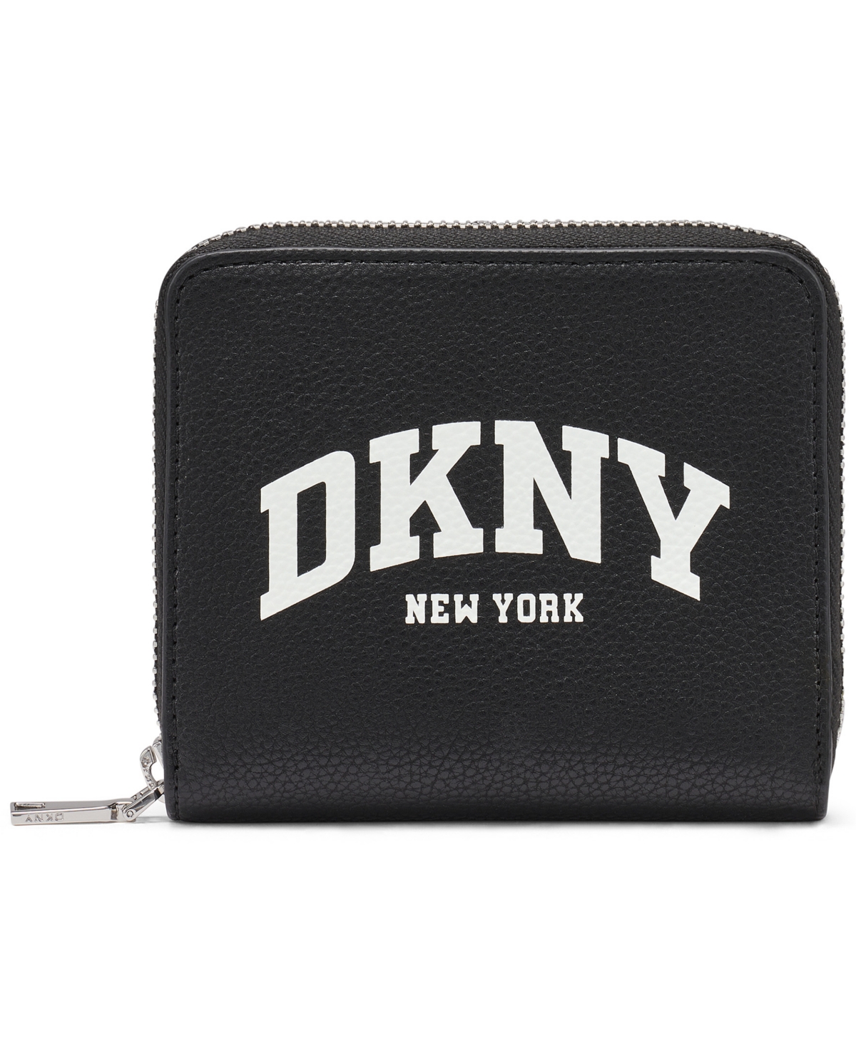Click here for Dkny Womens Hadlee Zipper Around Wallet - Black prices
