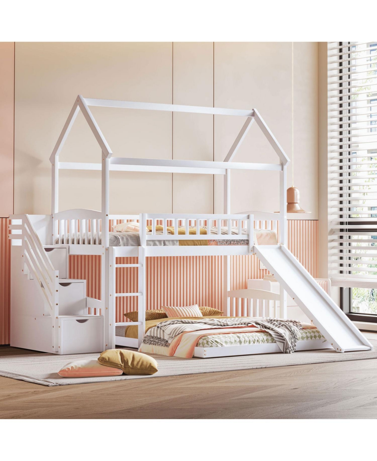 Click here for Streamdale Furniture Streamdale Twin Bunk Bed with... prices