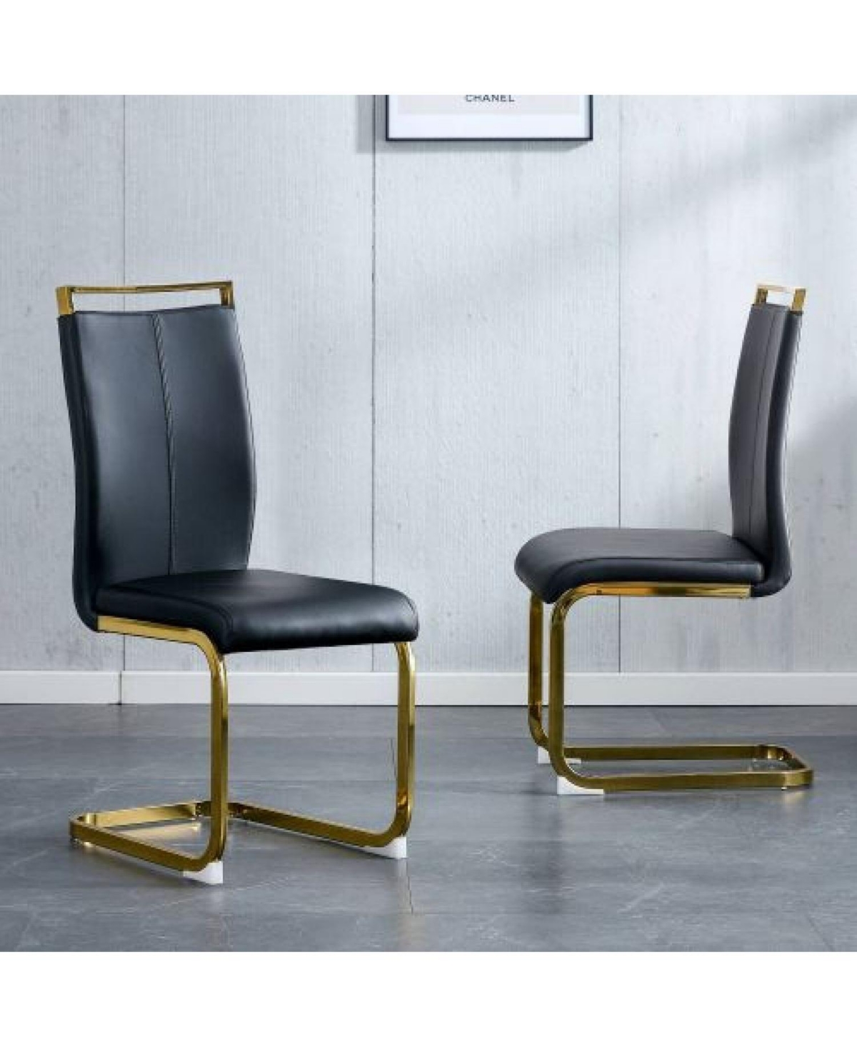 Click here for Streamdale Furniture Modern Pu Leather Dining Chai... prices