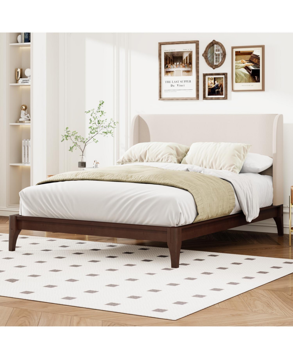 Click here for Streamdale Furniture King Size Bamboo Platform Bed... prices