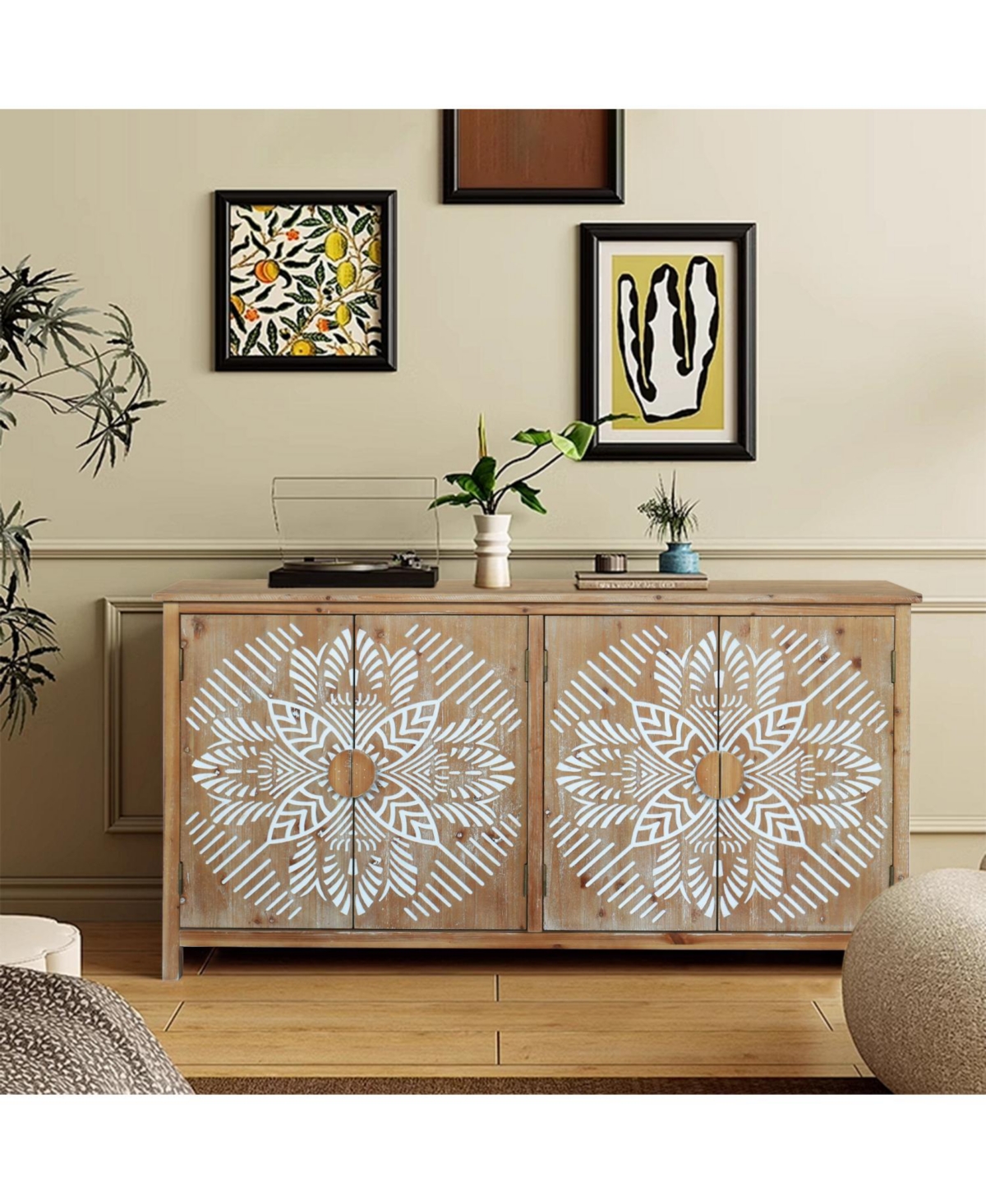 Click here for Streamdale Furniture 60" Wood Accent Cabinet... prices