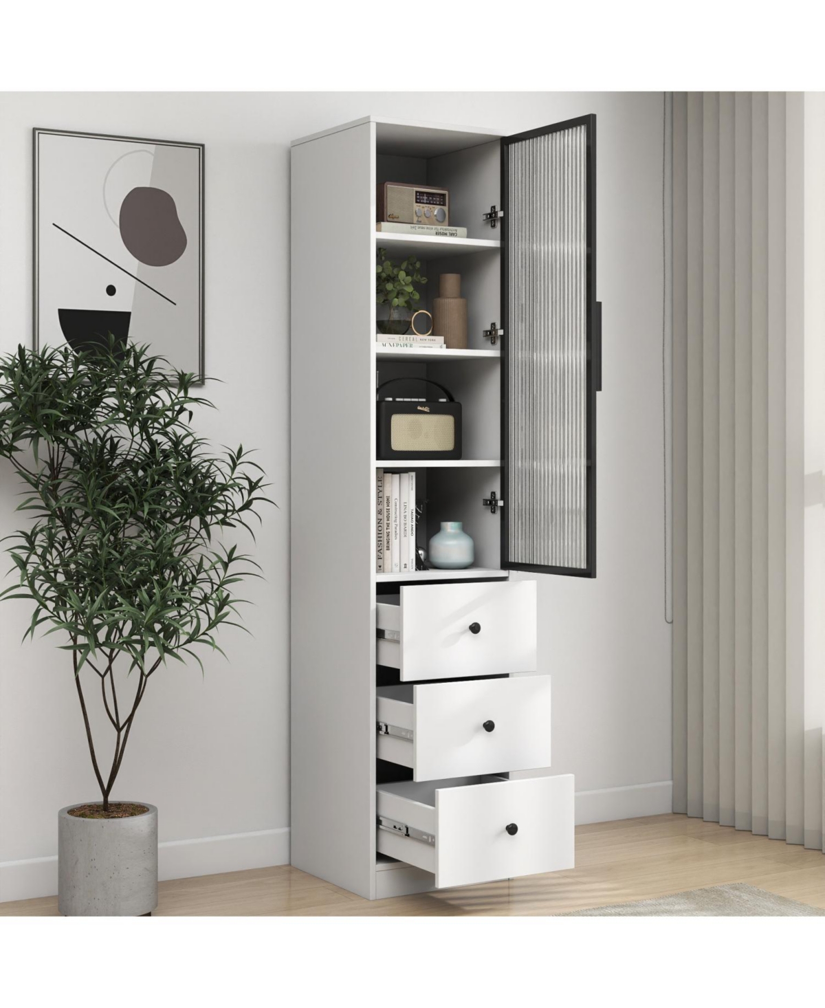 Click here for Streamdale Furniture Elegant Storage Cabinet & Spa... prices