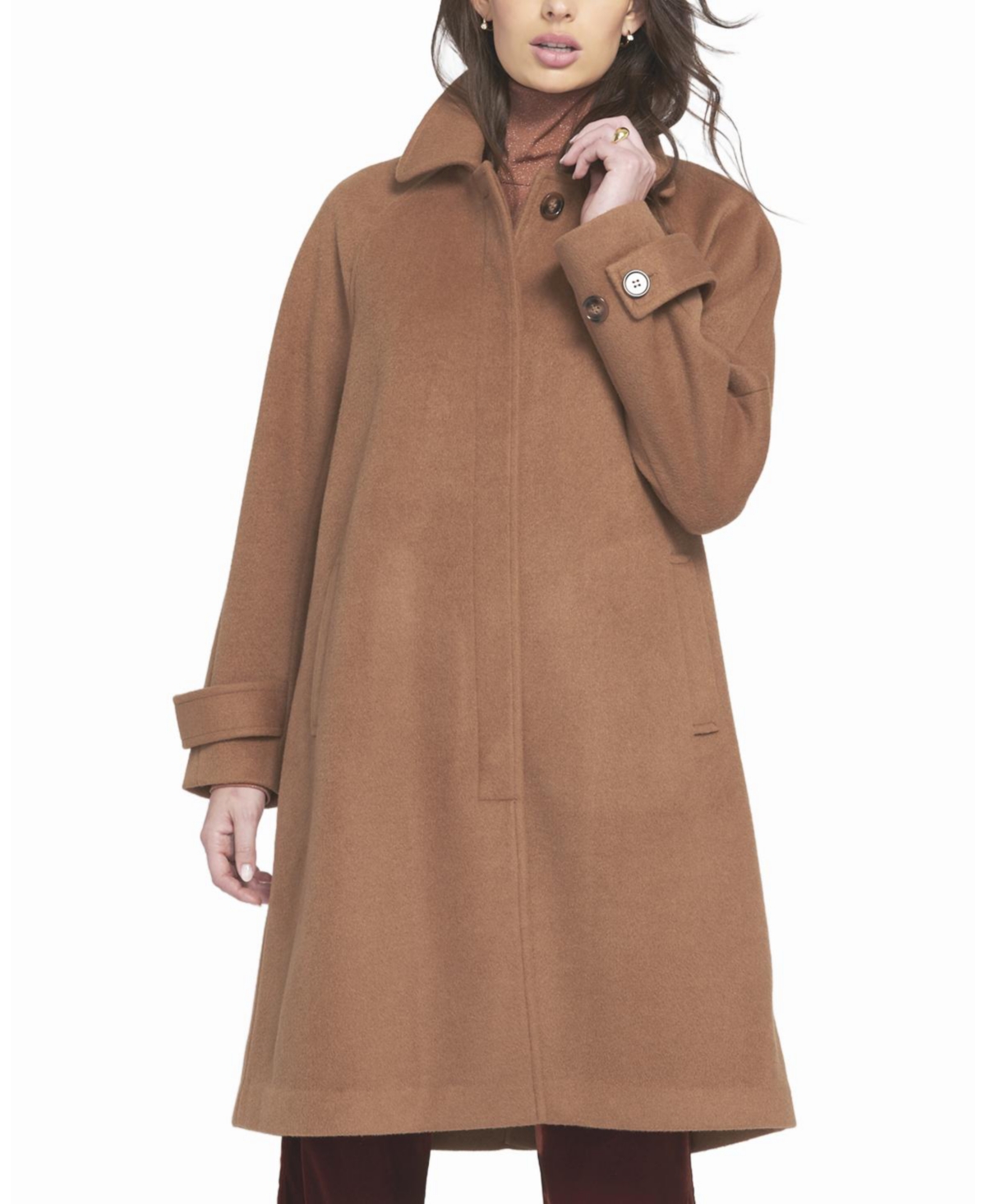 Click here for Elle Collection Womens Melton Coat Teddy prices