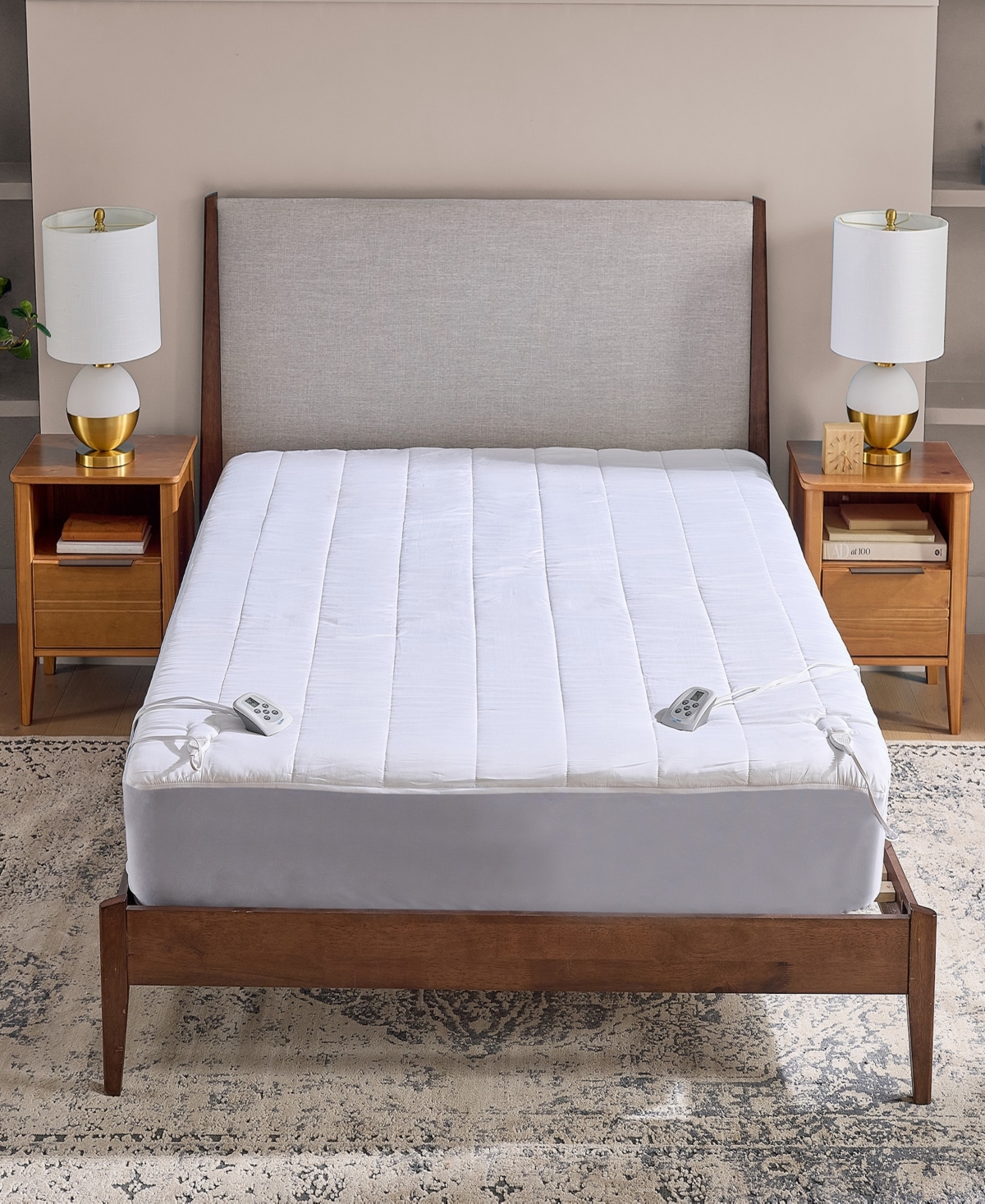 Click here for Therapedic Heated Mattress Pad - Full Size - White prices