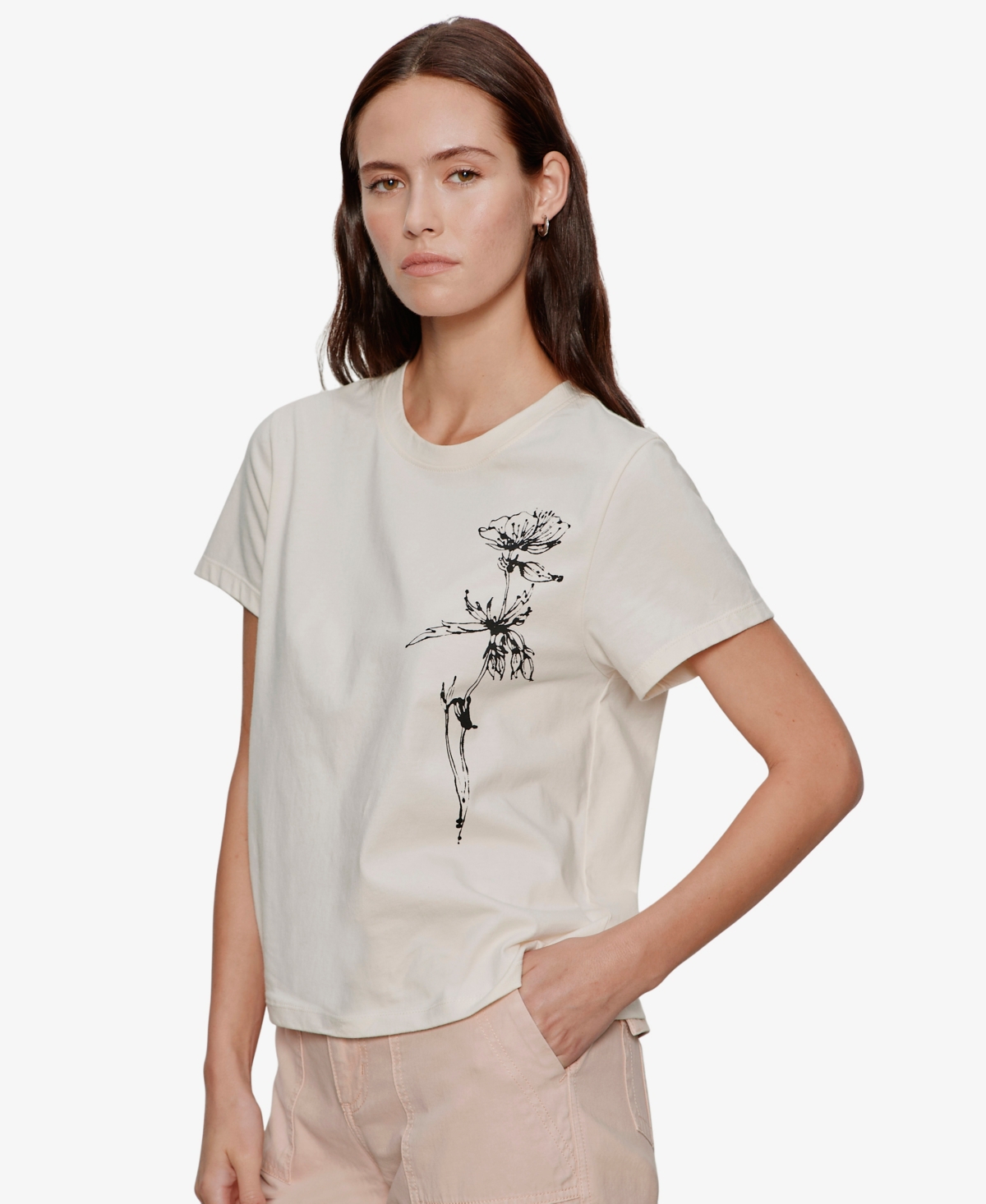 Click here for Sanctuary Womens Timeless Crew Neck T-Shirt - Coll... prices