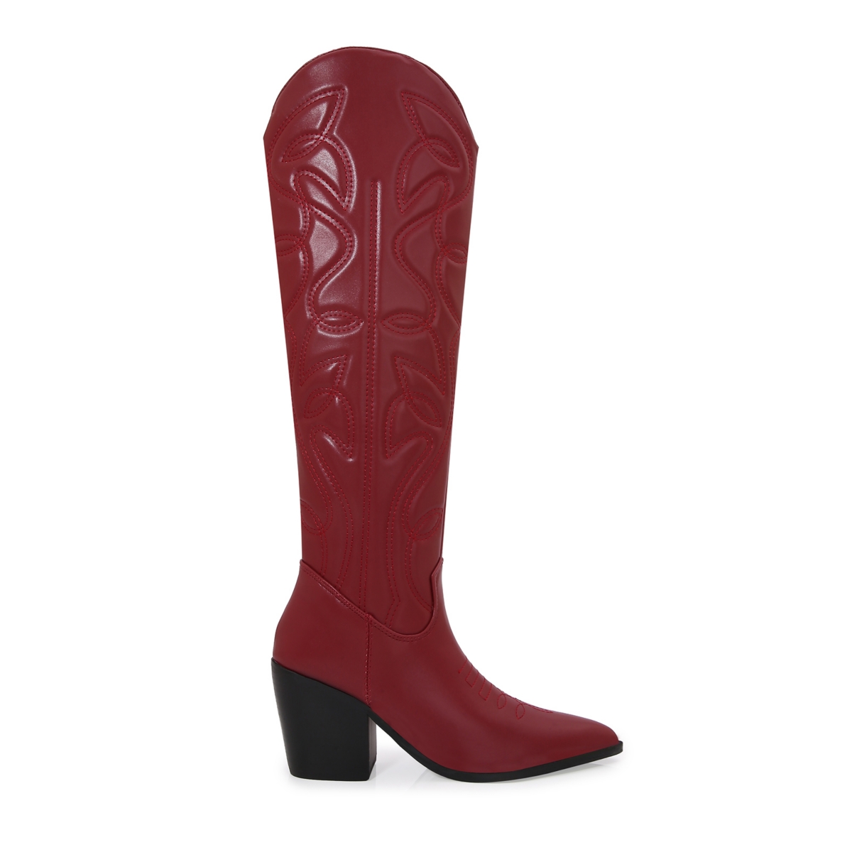 Click here for Berness Womens Anniston Embossed Western Knee-High... prices