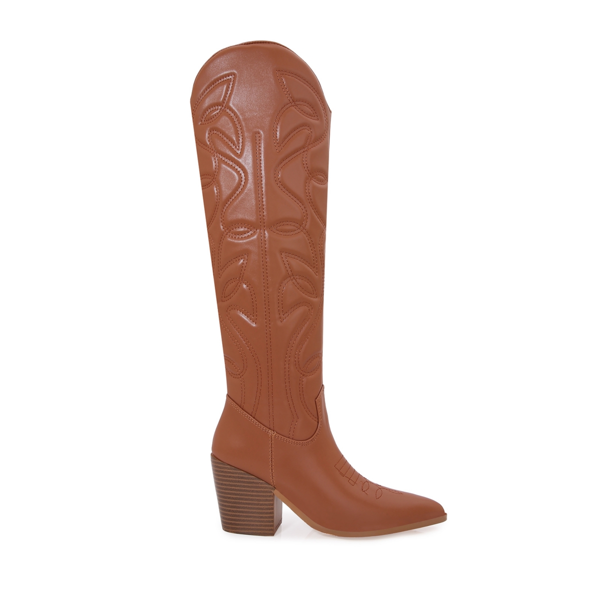 Click here for Berness Womens Anniston Embossed Western Knee-High... prices
