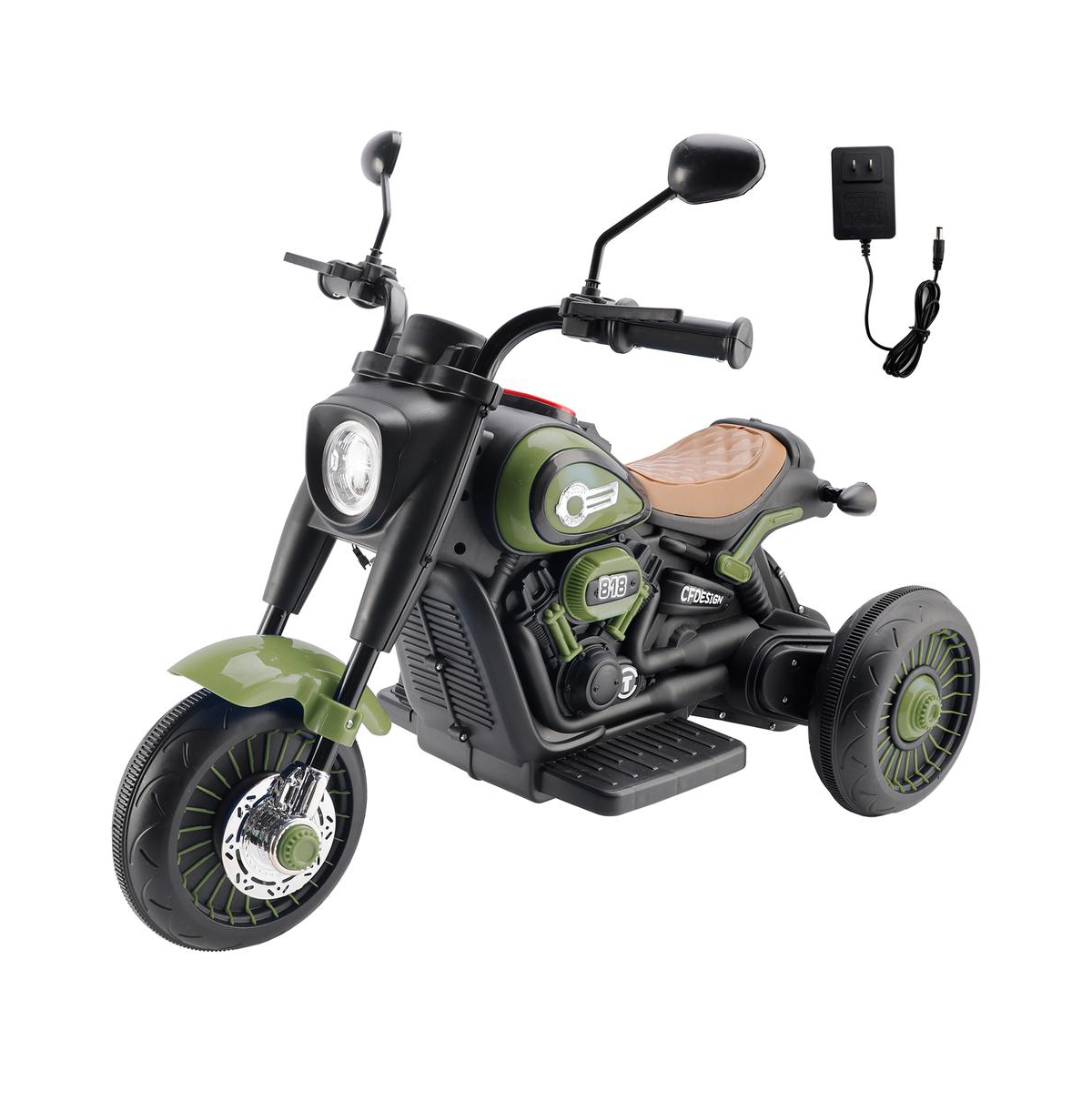 Click here for Bruce & Shark 6V 3-Wheel Kids Motorcycle for Ages... prices