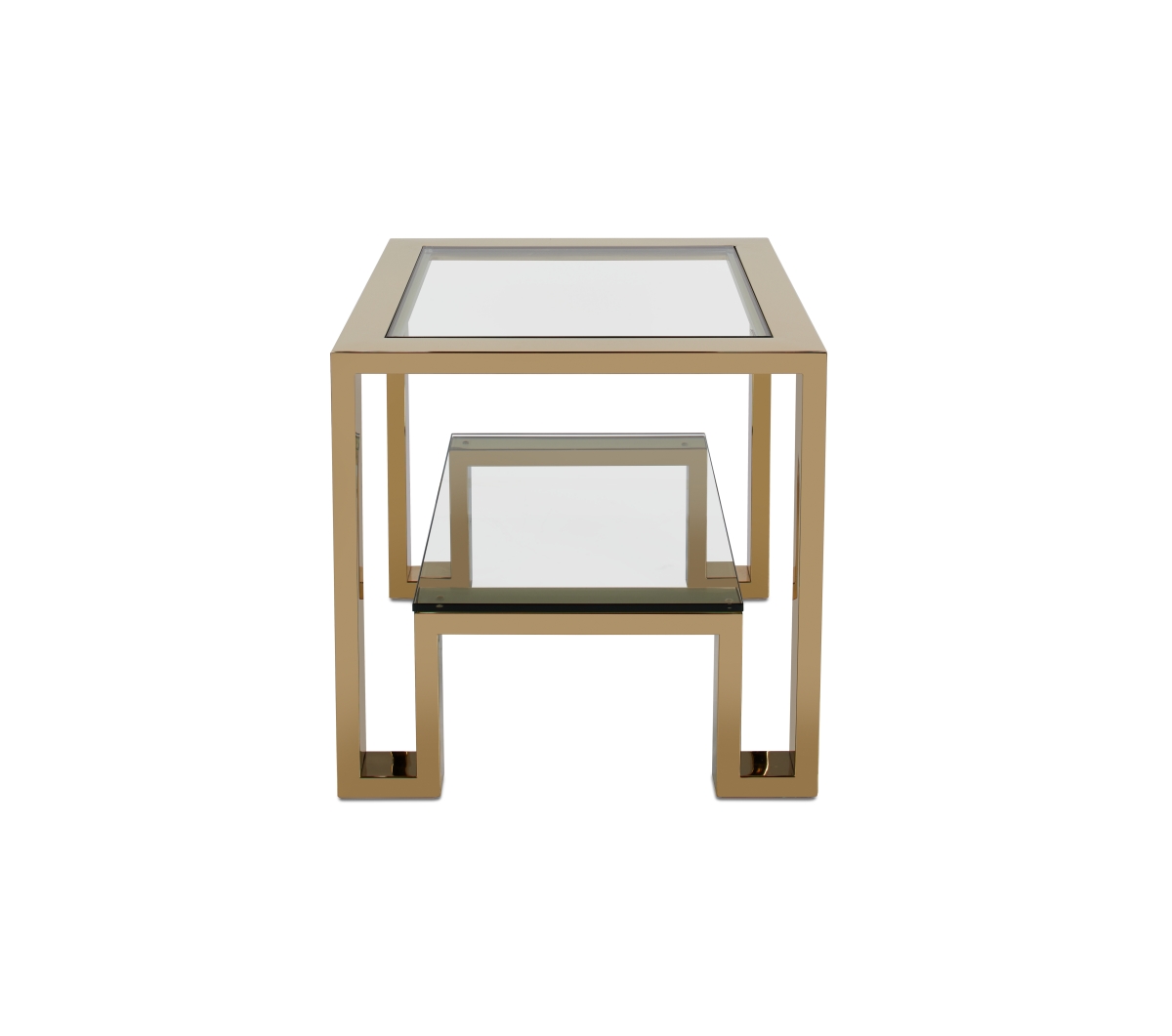 Click here for Z Gallerie Duplicity End Table - Gold prices