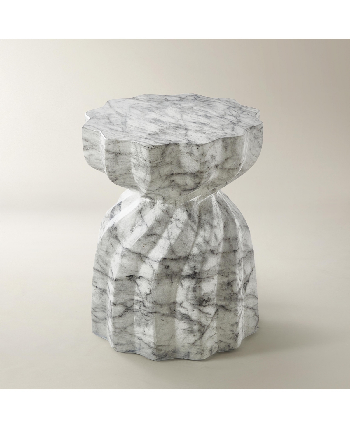 Click here for Z Gallerie Lithia Side Table - White prices