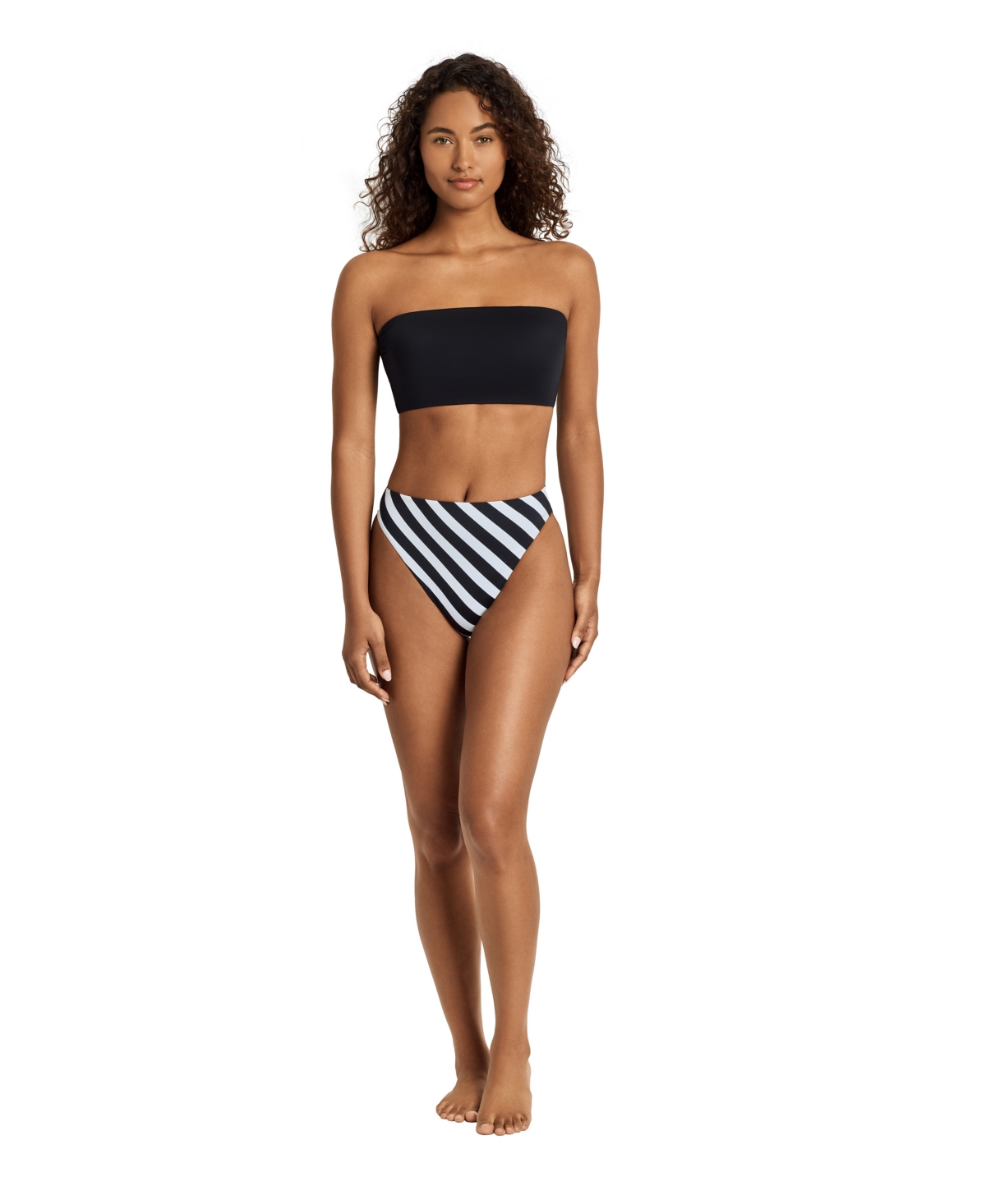 Click here for Lauren Ralph Lauren Womens High Waist Swim Bottoms... prices