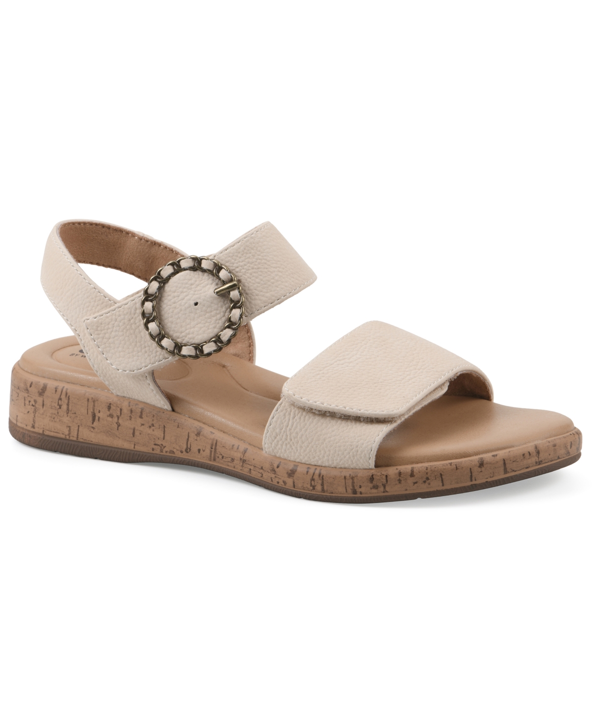 Click here for Cliffs by White Mountain Womens Bonique Flat Sanda... prices