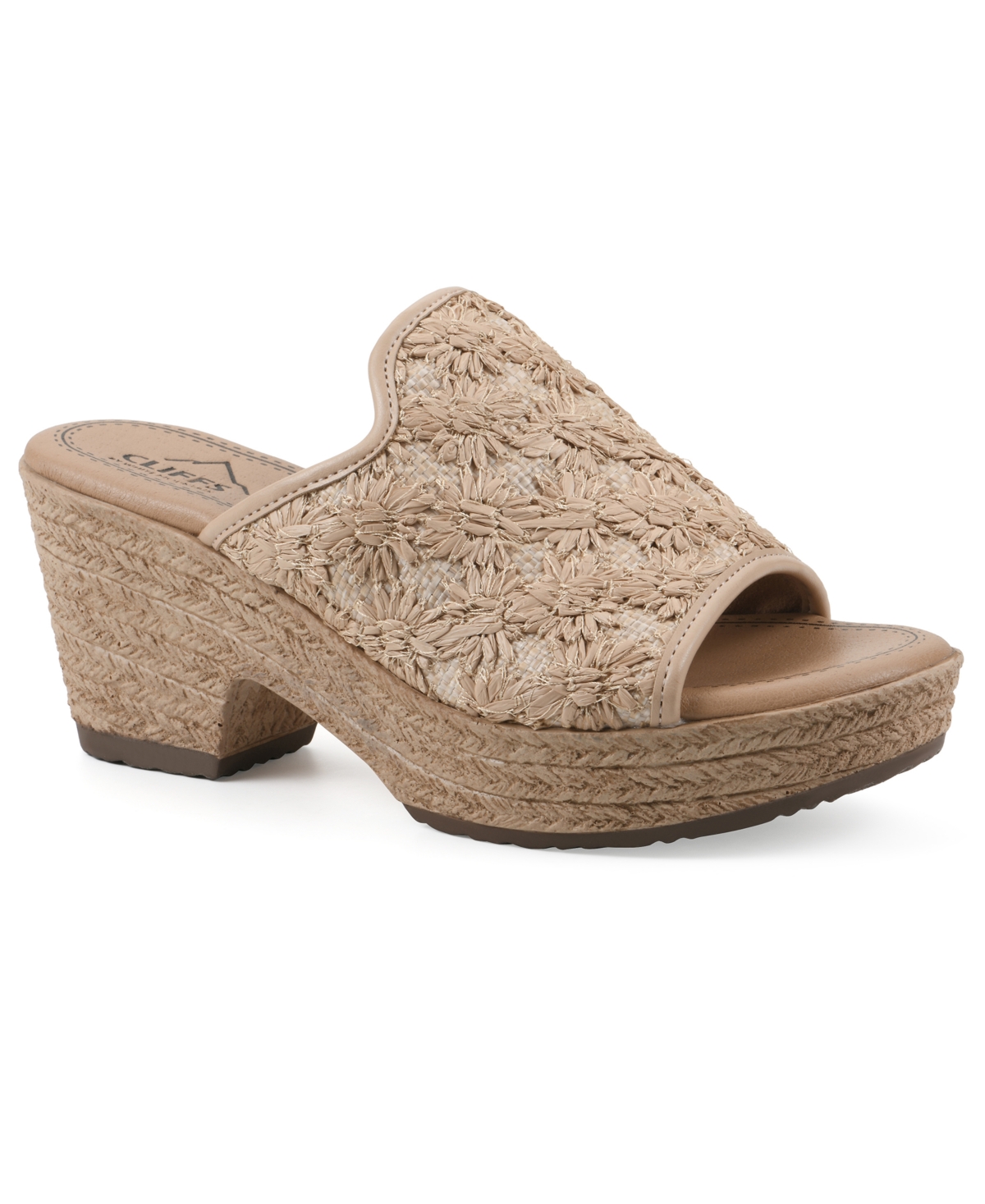 Click here for Cliffs by White Mountain Womens Bizzie Wedge Sanda... prices