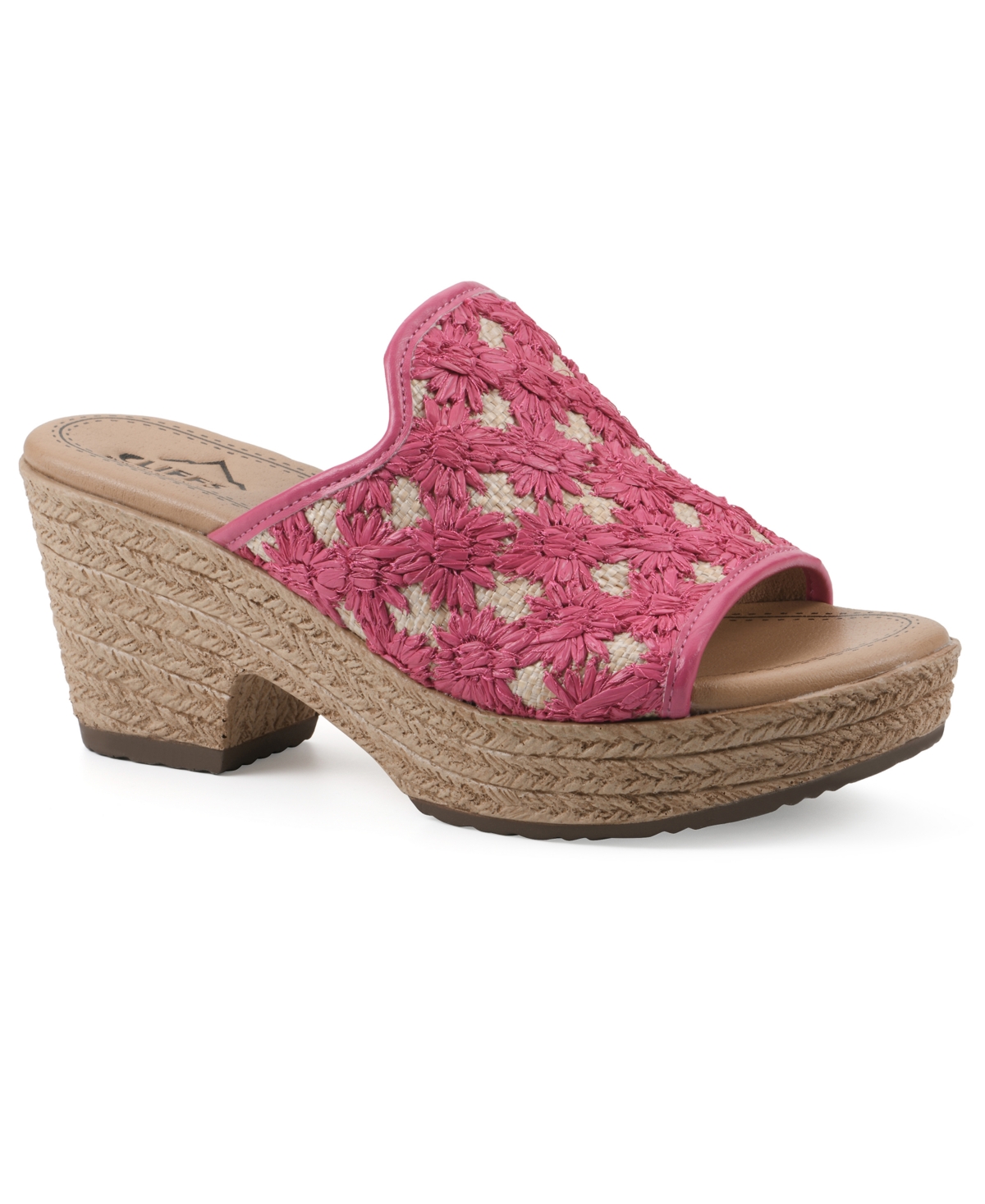 Click here for Cliffs by White Mountain Womens Bizzie Wedge Sanda... prices