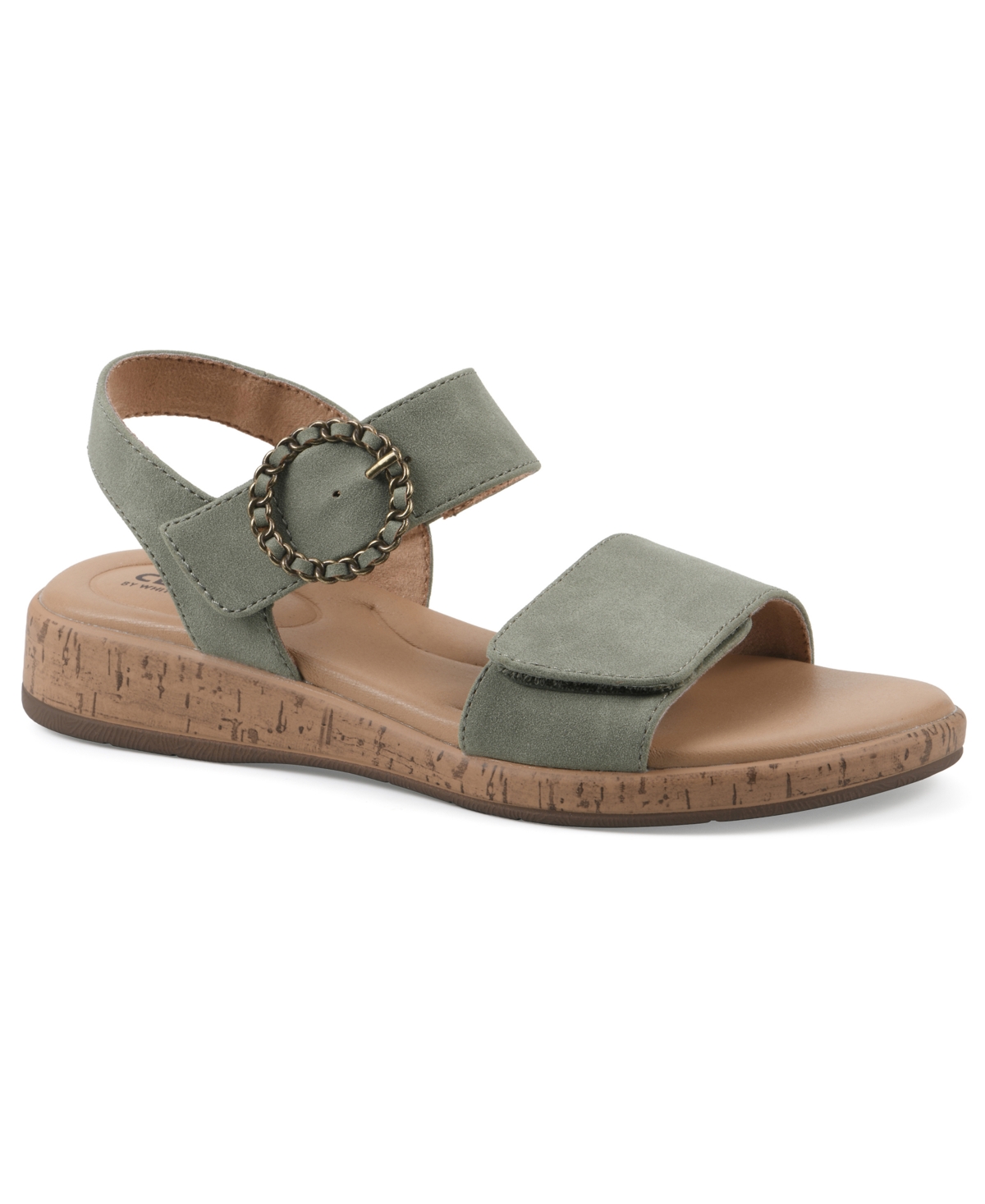Click here for Cliffs by White Mountain Womens Bonique Flat Sanda... prices