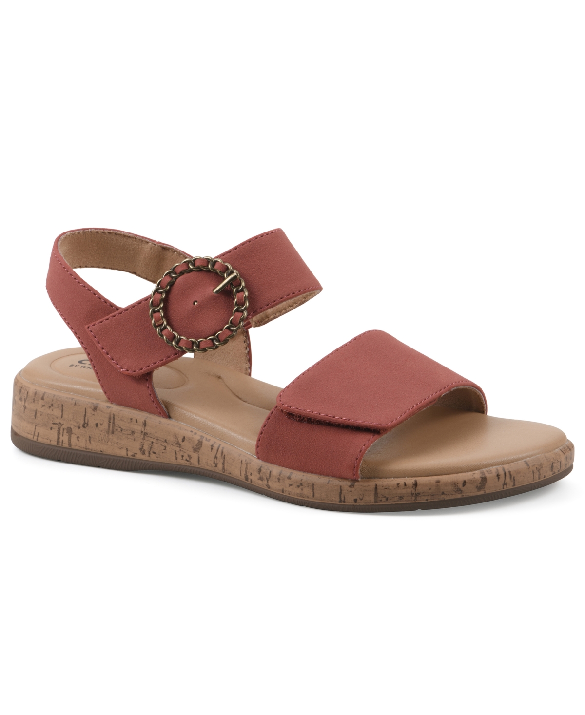 Click here for Cliffs by White Mountain Womens Bonique Flat Sanda... prices