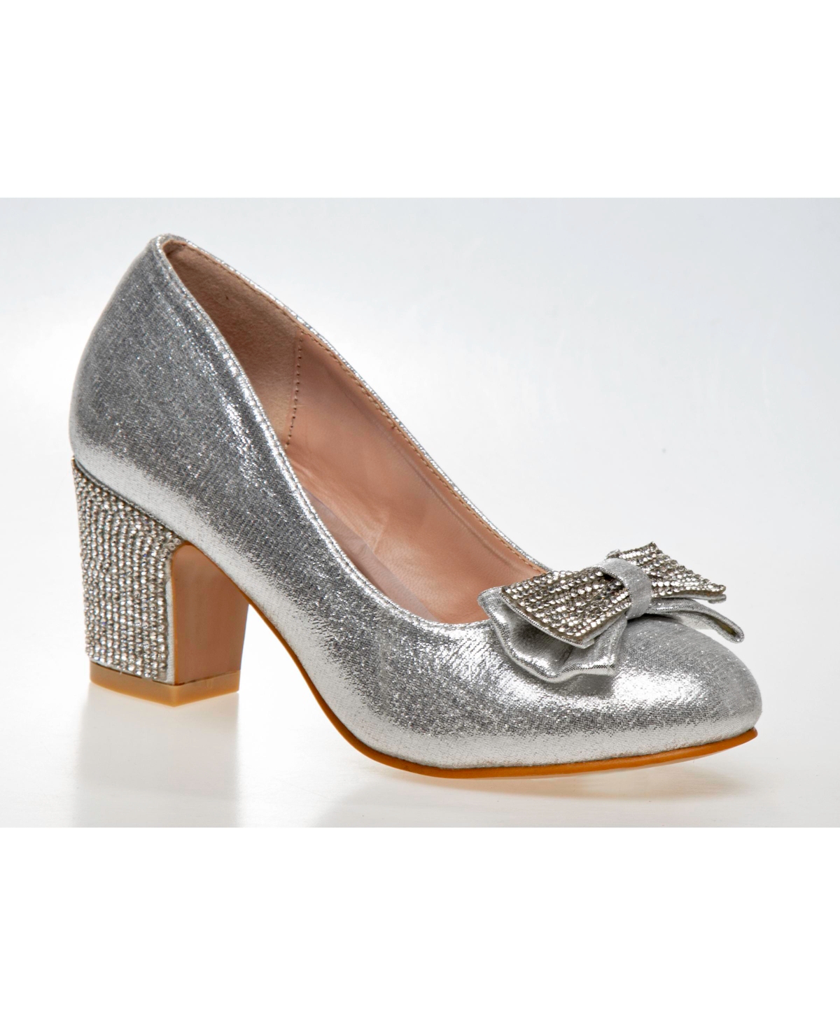 Click here for Badgley Mischka Little Girls Heeled Dress Pumps -... prices