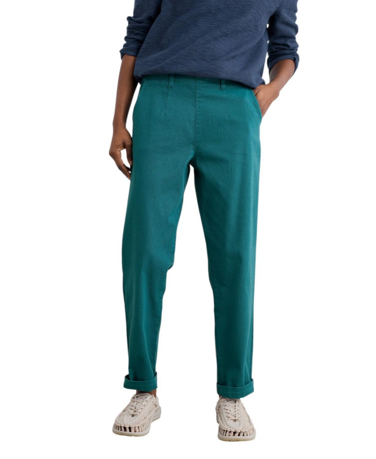 Click here for Seasalt Cornwall Womens Waterdance Pant - Kingfish... prices