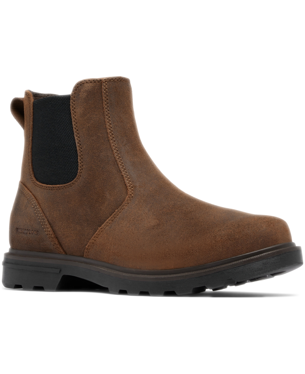 Click here for Sorel Mens Carson Waterproof Suede Chelsea Boot -... prices