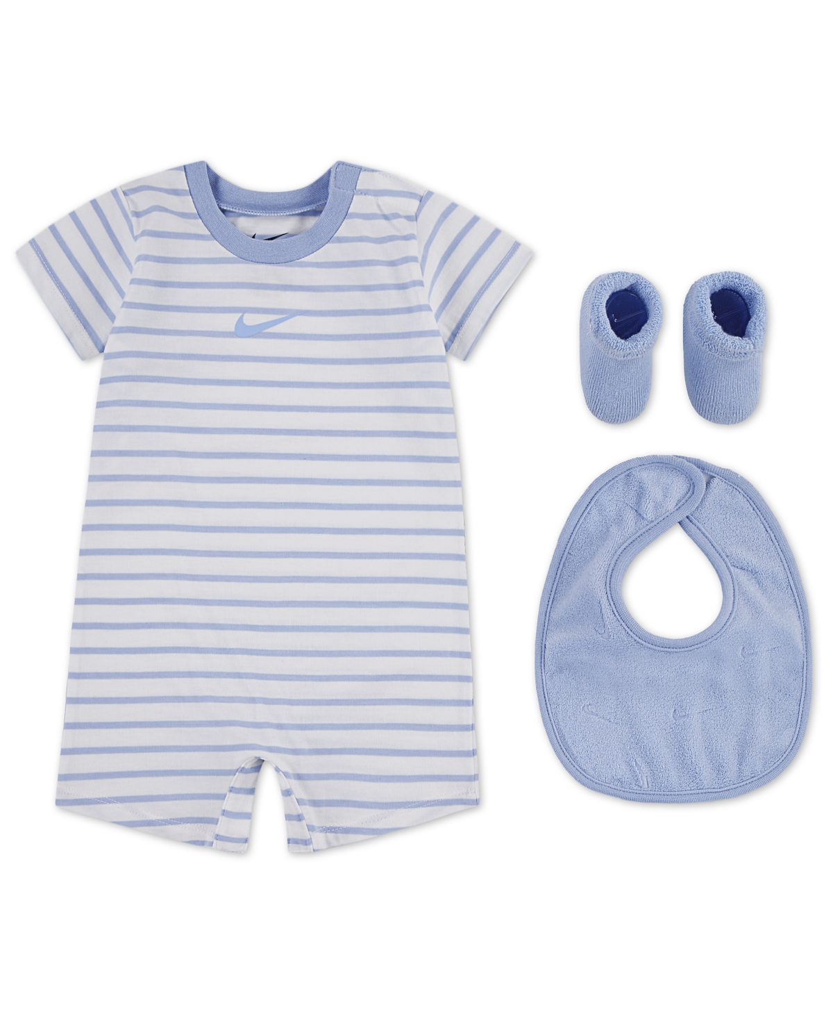 Click here for Nike Baby Boys and Baby Girls Crewneck Romper  Bib... prices