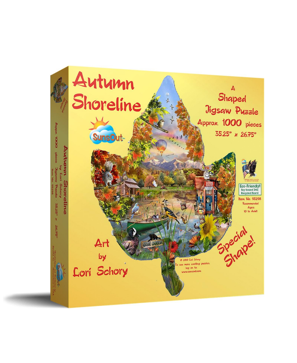 Click here for SunsOut Autumn Shoreline 1000 piece Jigsaw Puzzle... prices
