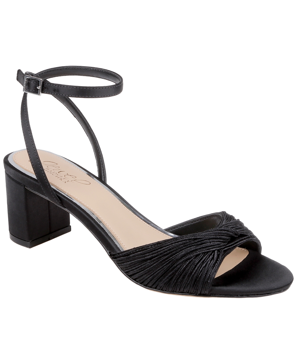 Click here for Jewel Badgley Mischka Womens Pretty Block Heel Dre... prices